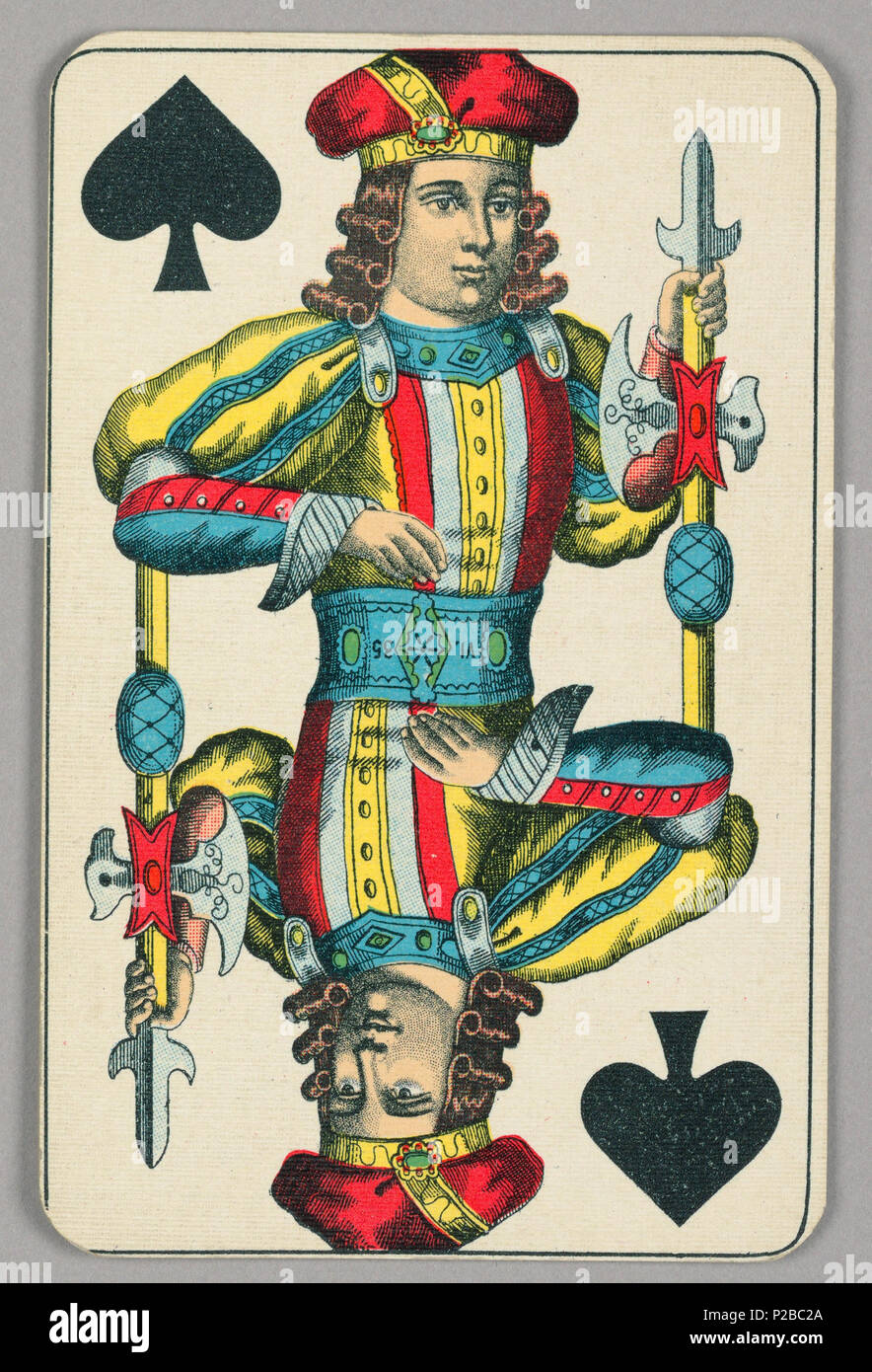 . English: Playing Card, 1900 . 1900 228 Playing Card, 1900 (CH ...