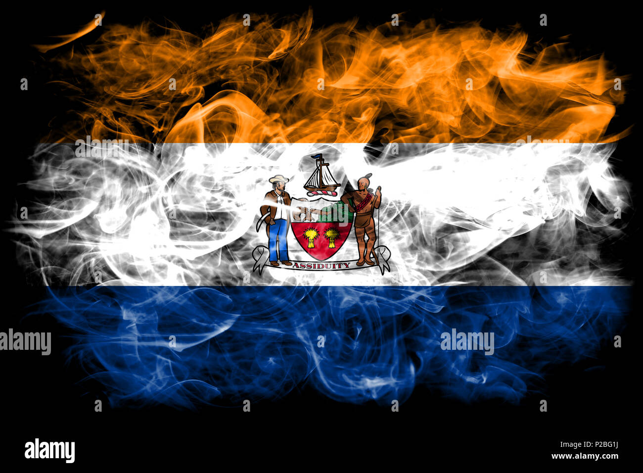 Albany flag hi-res stock photography and images - Alamy