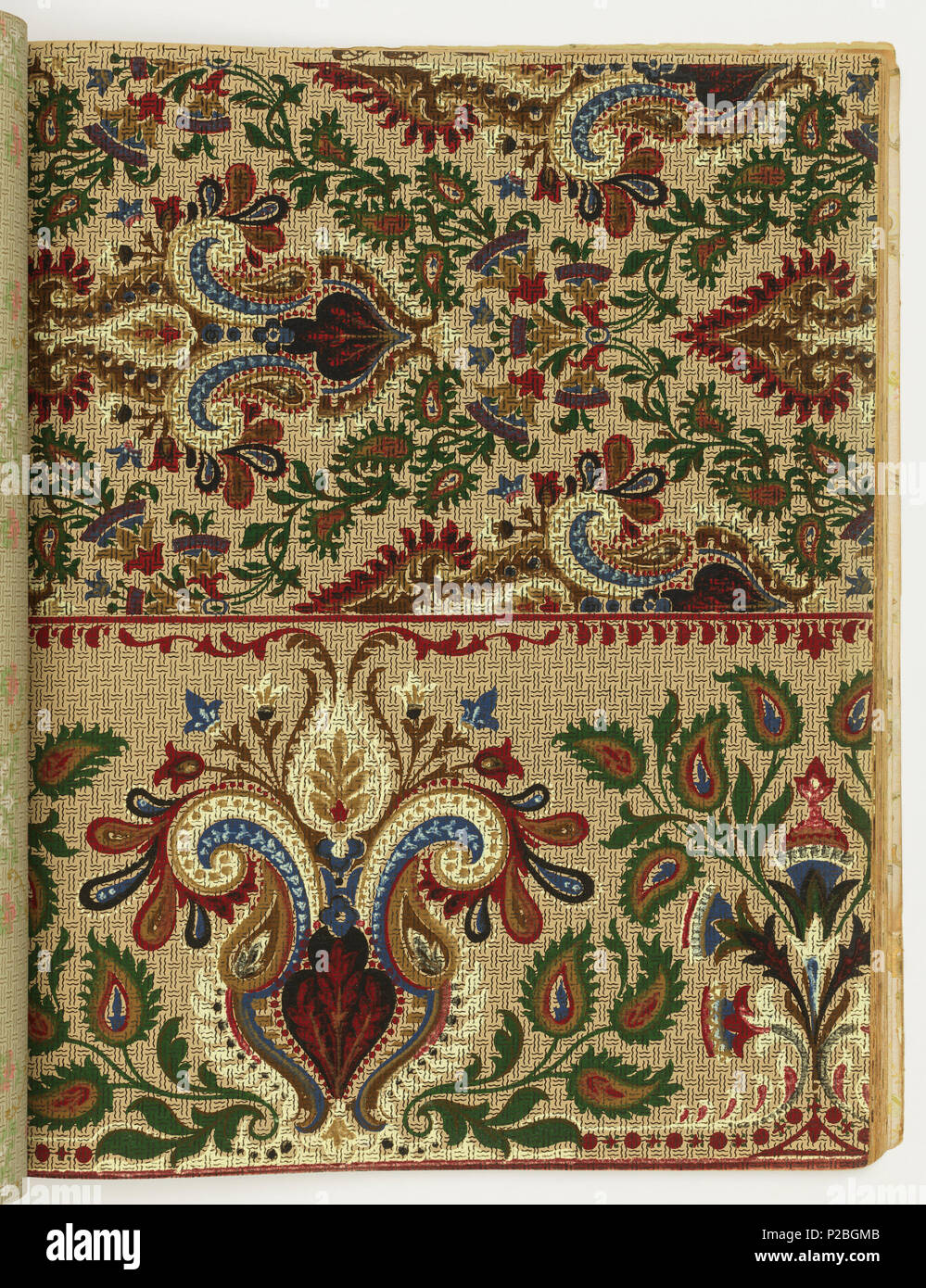 . English: Sample Book, Alfred Peats Prize Wallpaper, ca. 1910 ...
