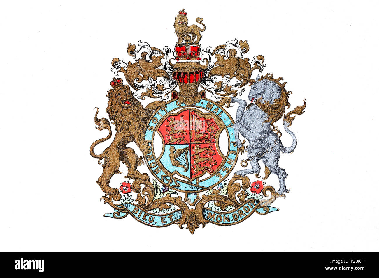 Great Britain Coat Of Arms