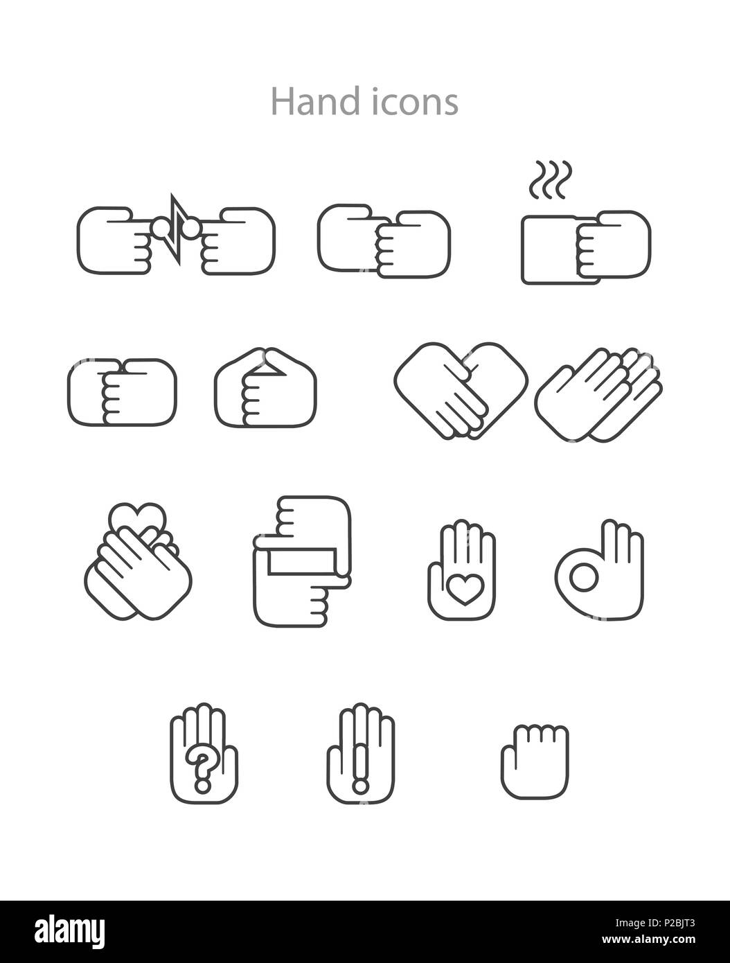 Child stop hand Black and White Stock Photos & Images - Alamy