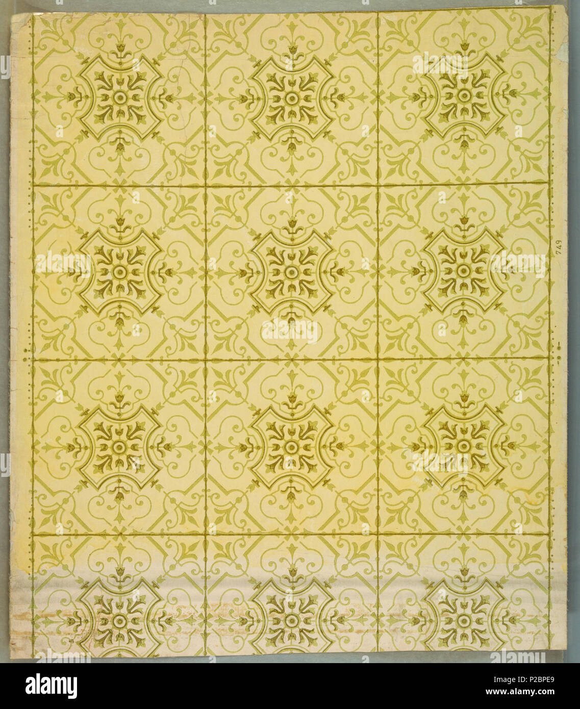 . English: Sidewall (USA), ca. 1900 . English: Full width. Sanitary ...