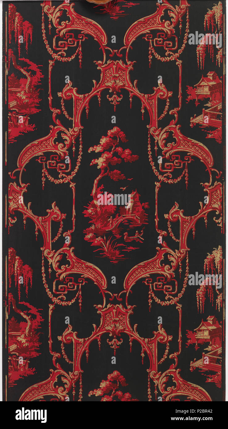 . English: Sidewall, The Hawes Design, 1919 . English: Chinoiserie ...