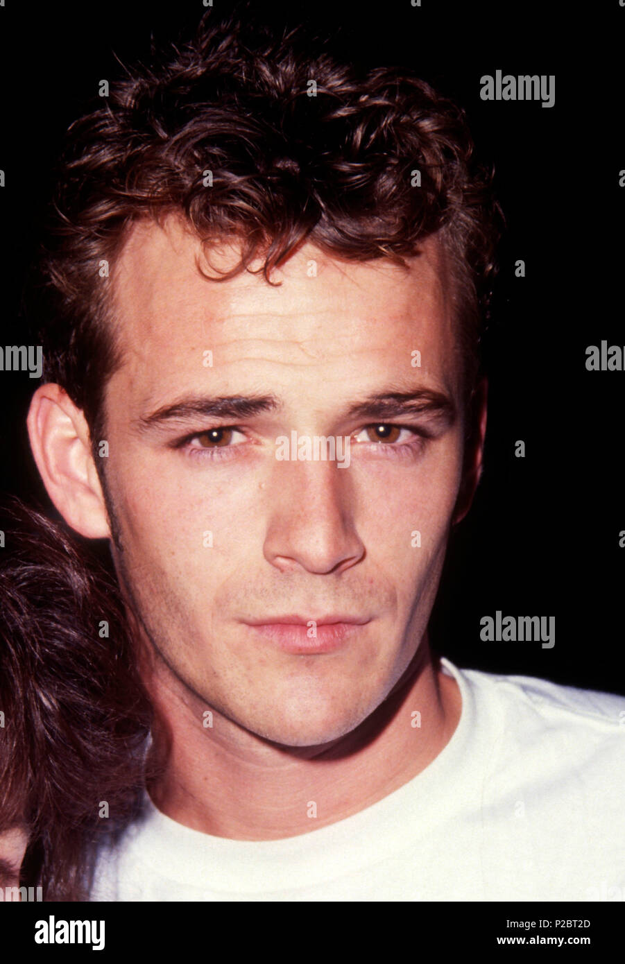 SAUGUS, CA - OCTOBER 12: Actor Luke Perry attends Reid Rondell ...