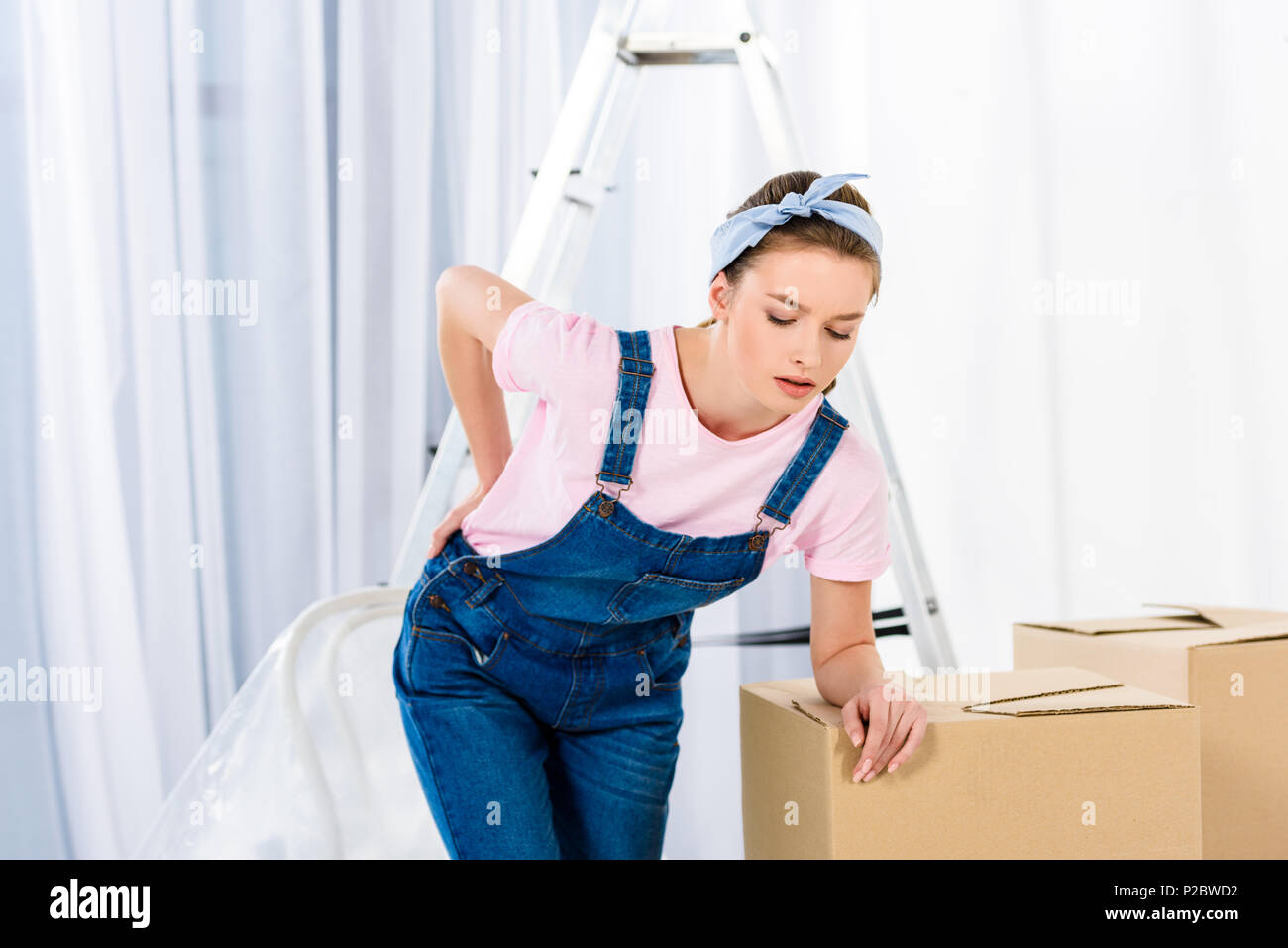 Pain ladder hi-res stock photography and images - Alamy