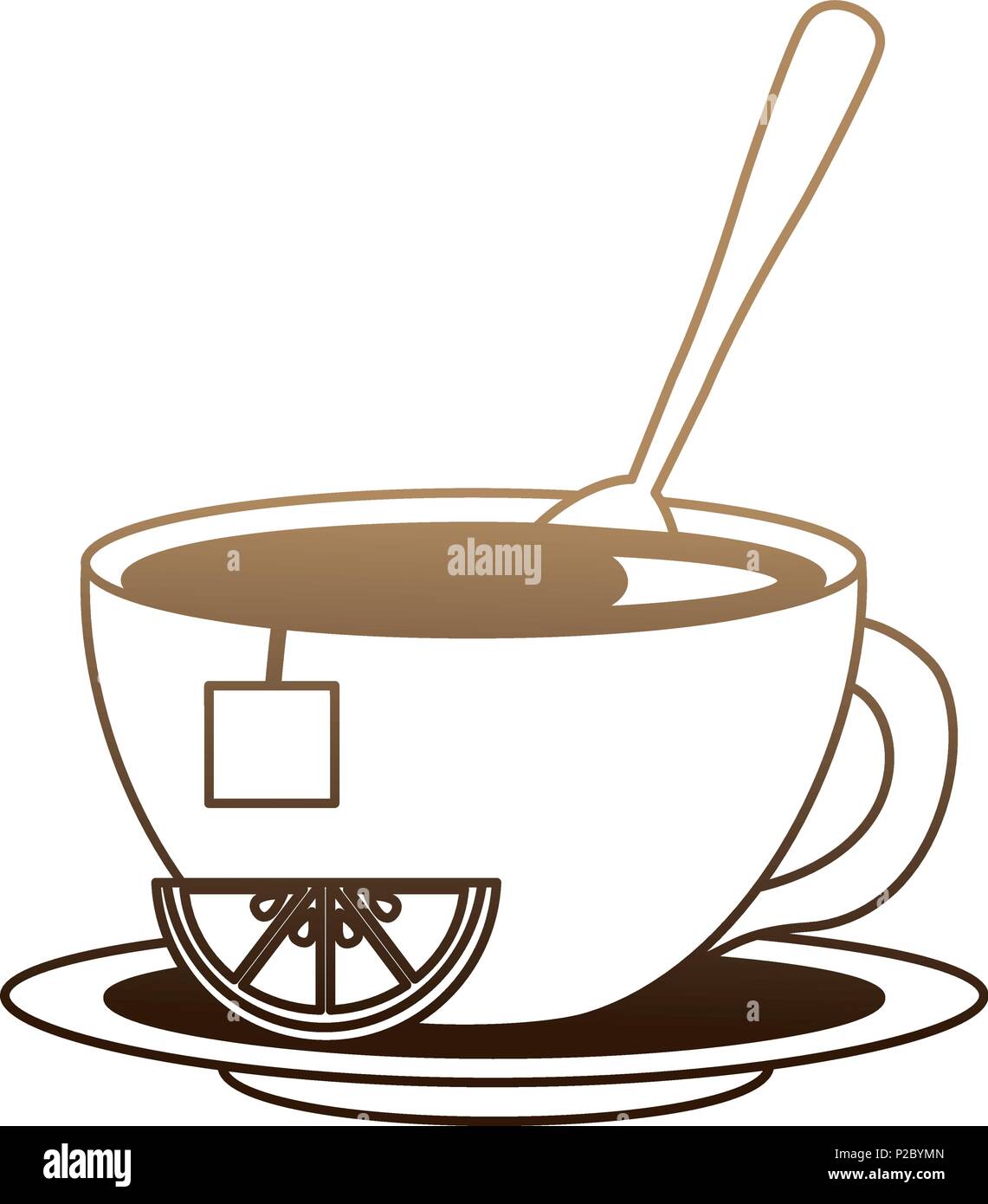 Lemonade spoon Stock Vector Images - Alamy