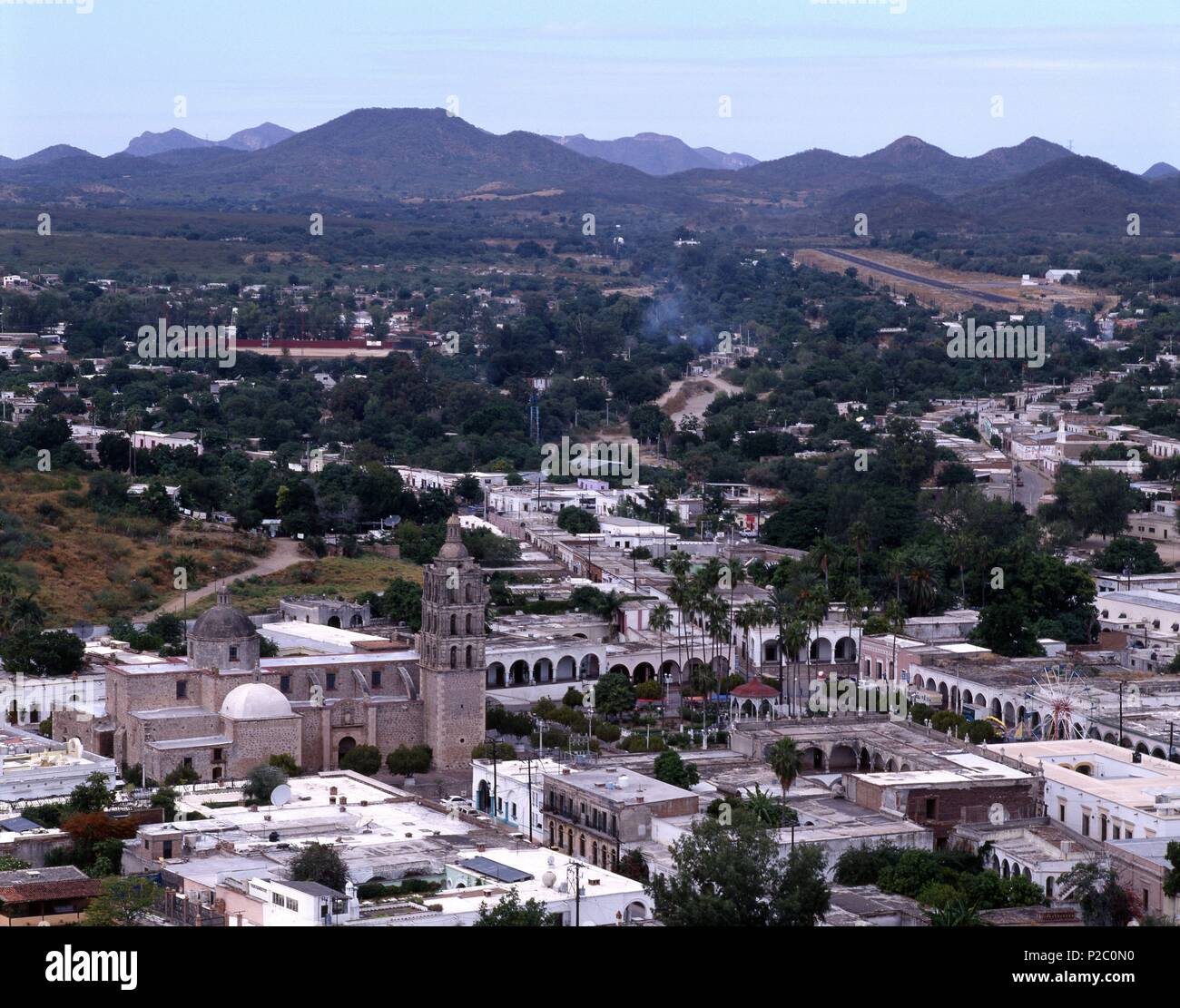 Mexico.Sonora.Ciudad de Alamos.Colonial siglos XVII-XVIII.Centro ciudad ...