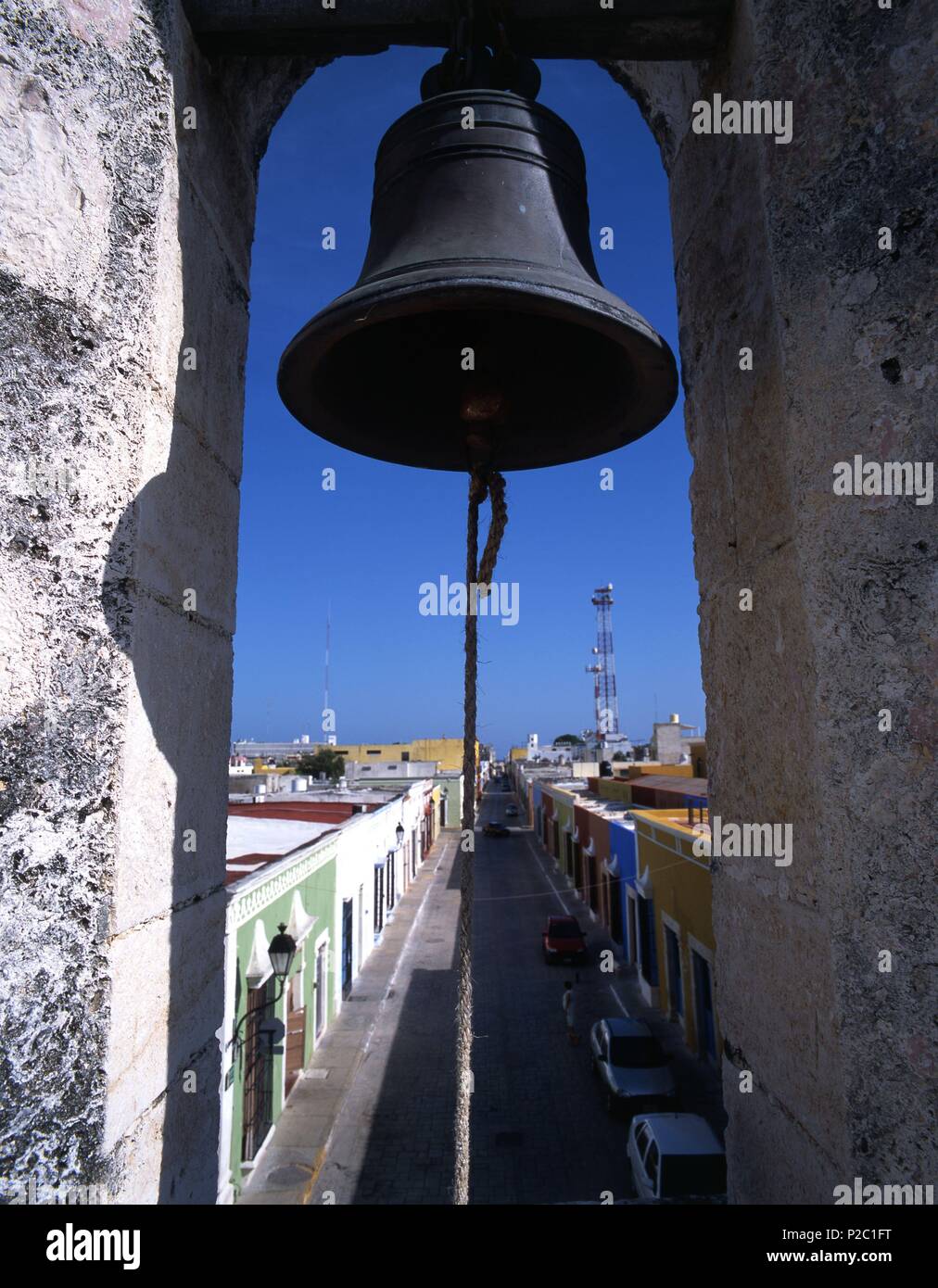 Mexico.Campeche. Puerta de tierra..Colonial Siglo XVI-XVII Stock Photo ...