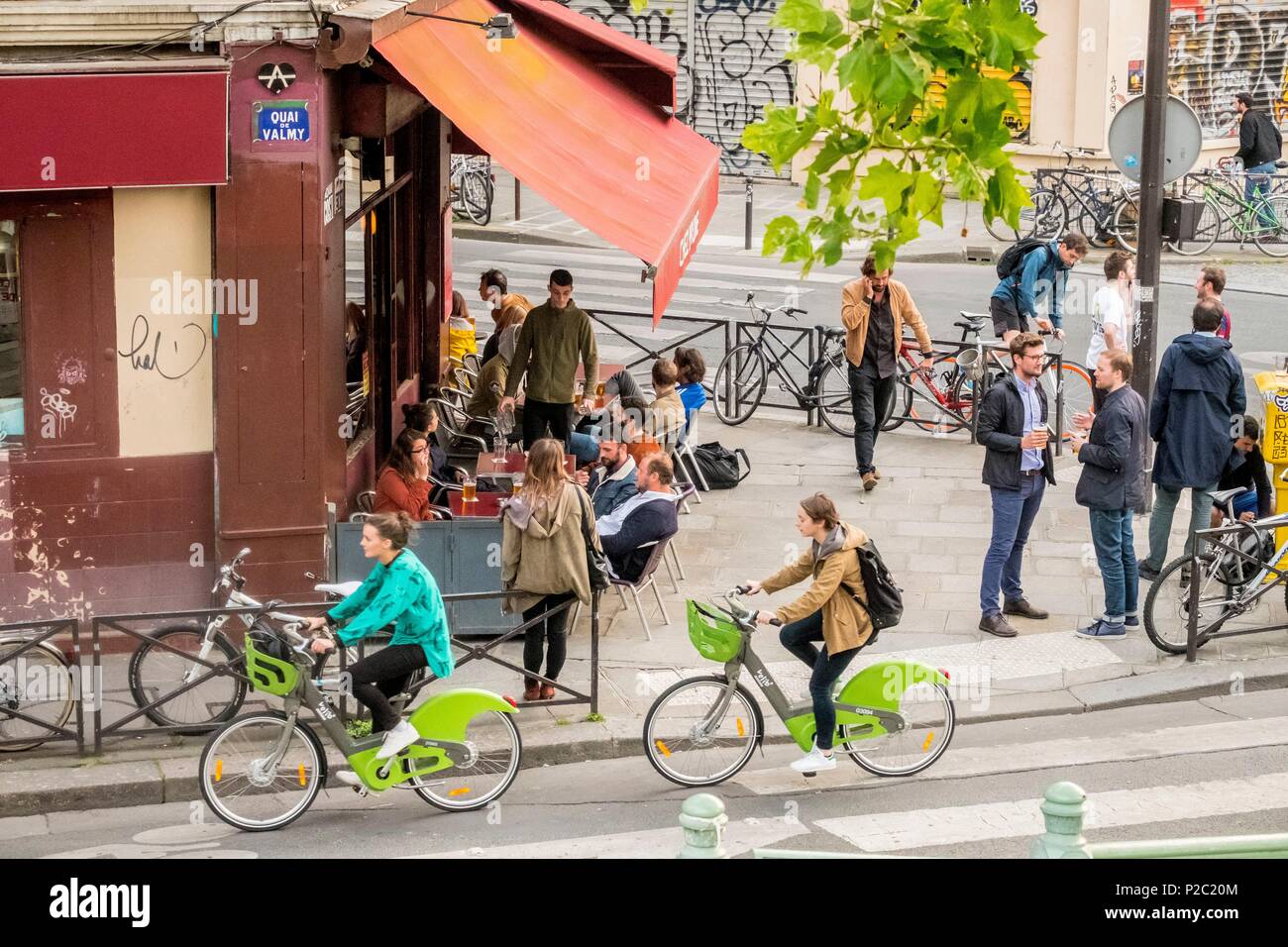 Cafe prune paris hi-res stock photography and images - Alamy