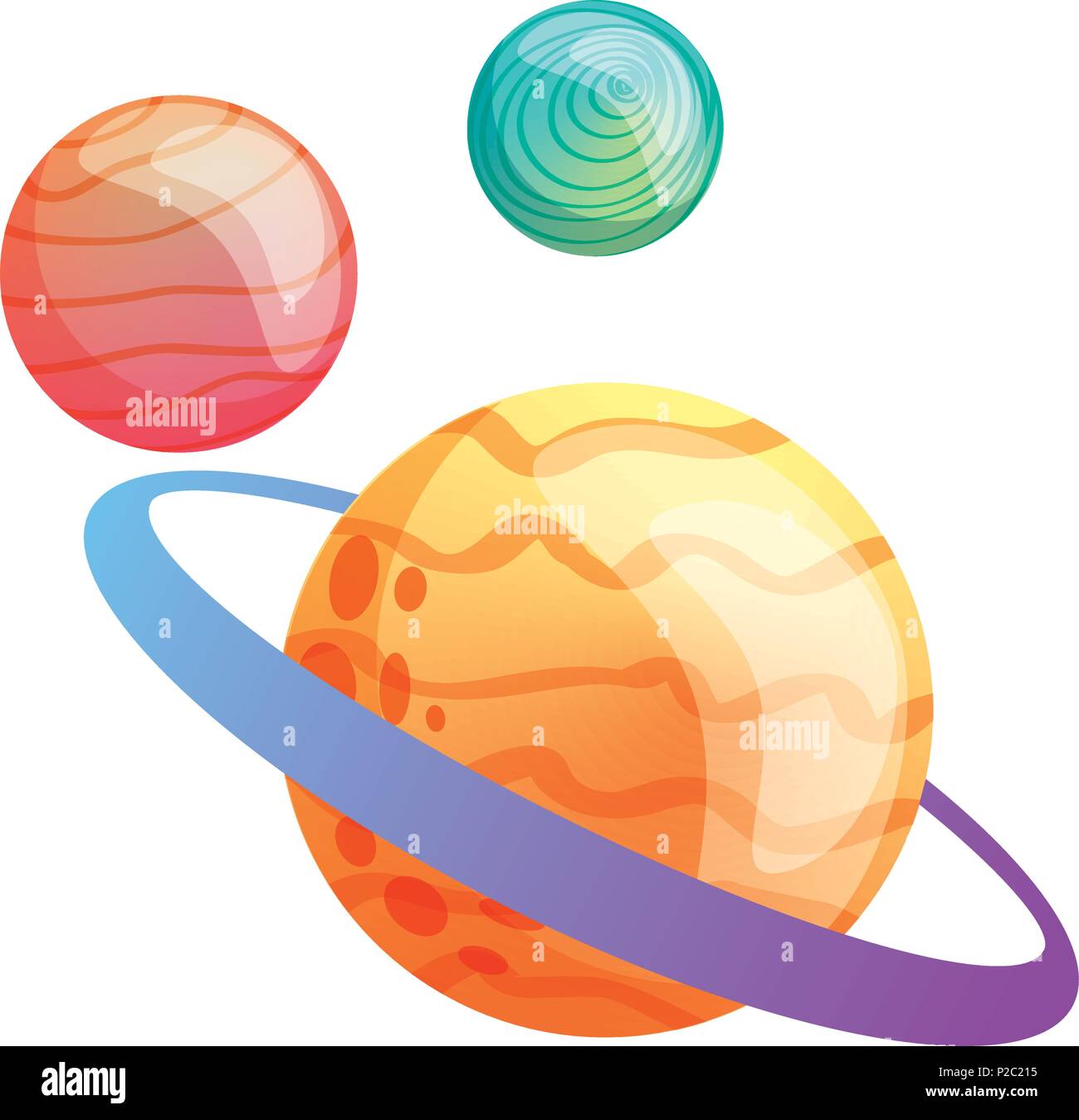 saturn planet solar system astronomy Stock Vector Image & Art - Alamy