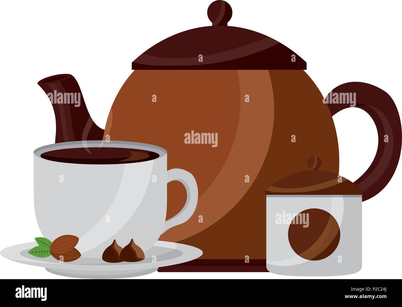 Café là Stock Vector Images - Alamy