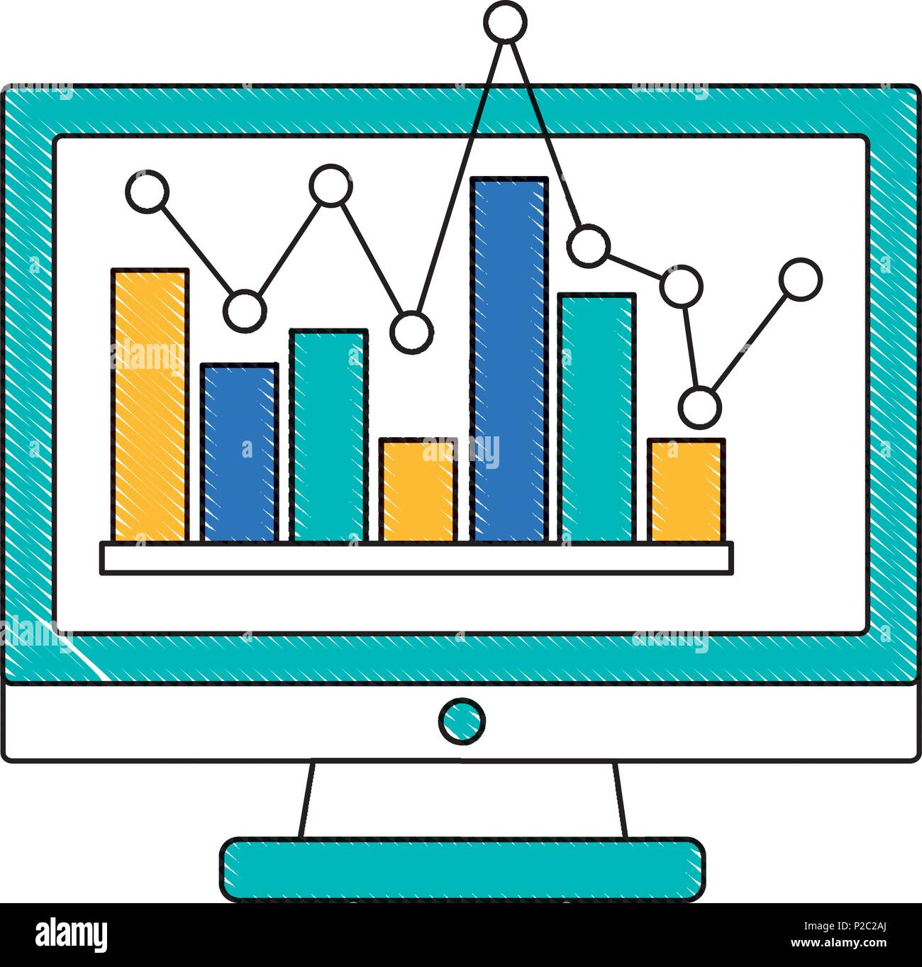 Statistical display Stock Vector Images - Alamy