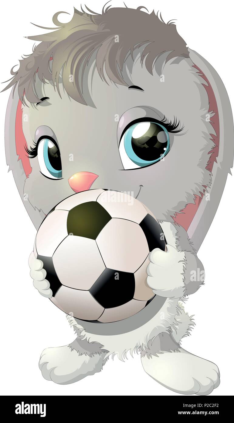 Playful rabbit Stock Vector Images - Alamy