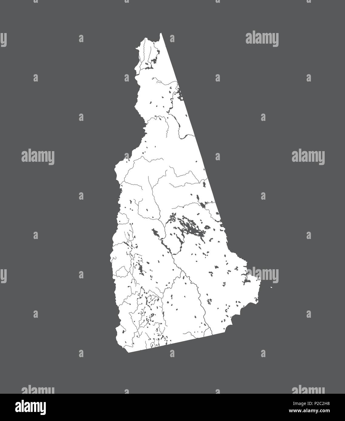 Newfound map Stock Vector Images - Alamy