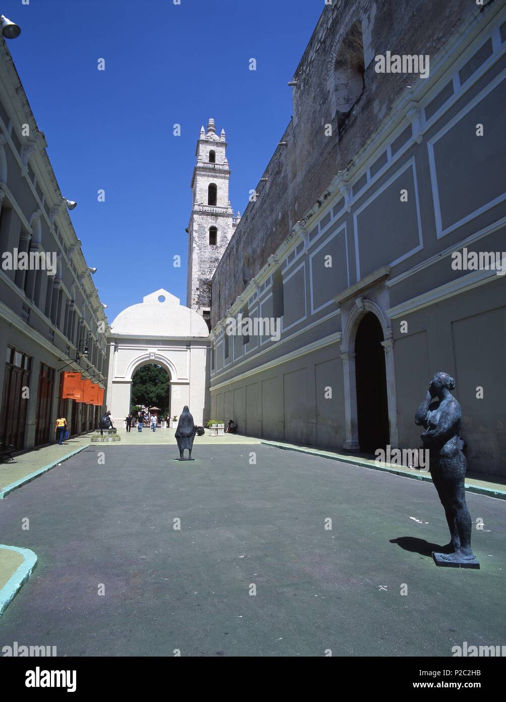 Mexico.Yucatan.Mérida.Museo de arte contemporaneo MACAY Stock Photo - Alamy