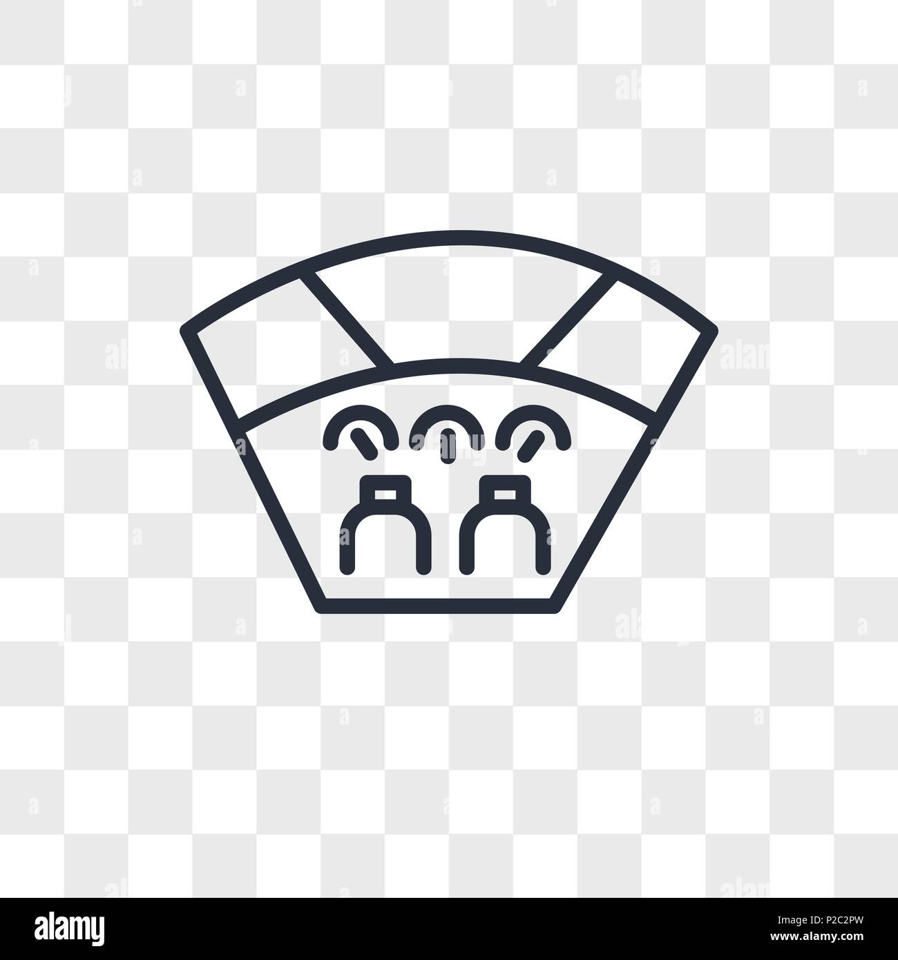 cockpit vector icon isolated on transparent background, cockpit logo ...