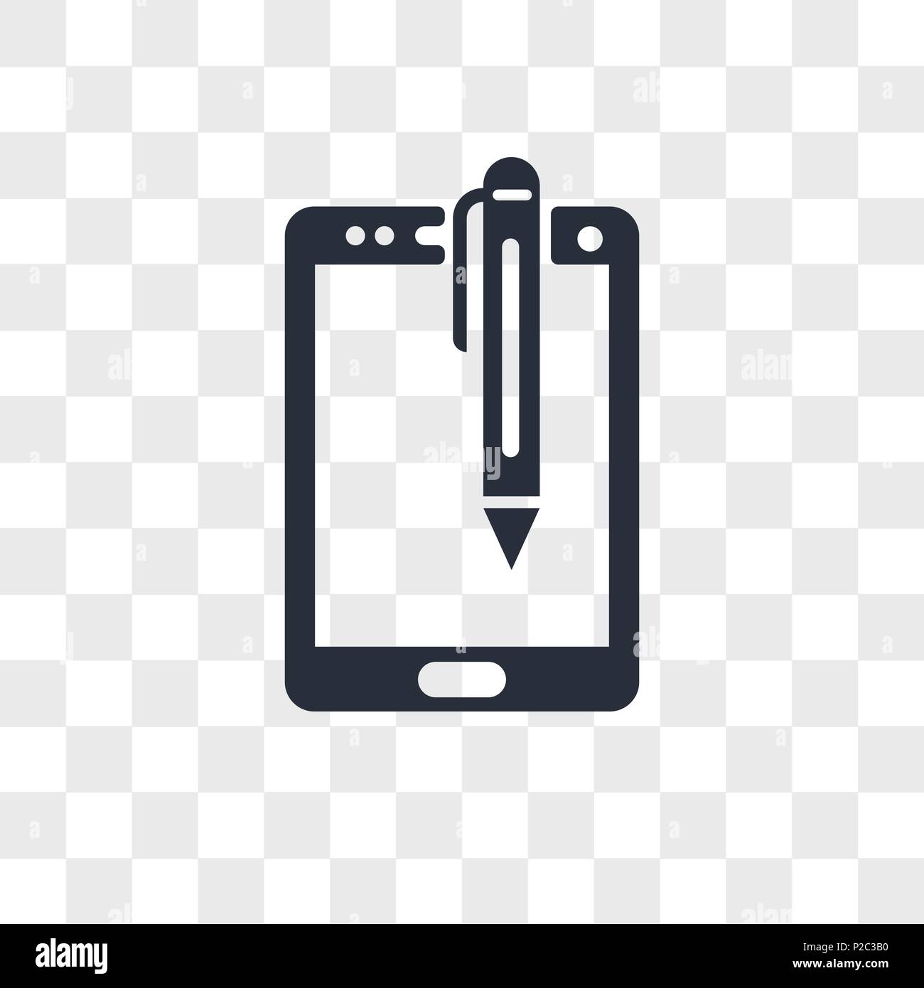 Security system vector icon isolated on transparent background ...