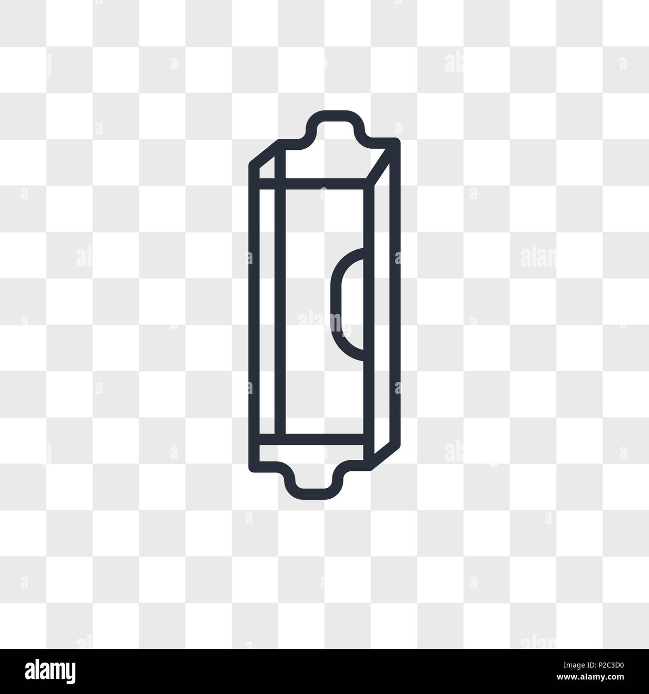 Mezuzah vector icon isolated on transparent background, Mezuzah logo ...