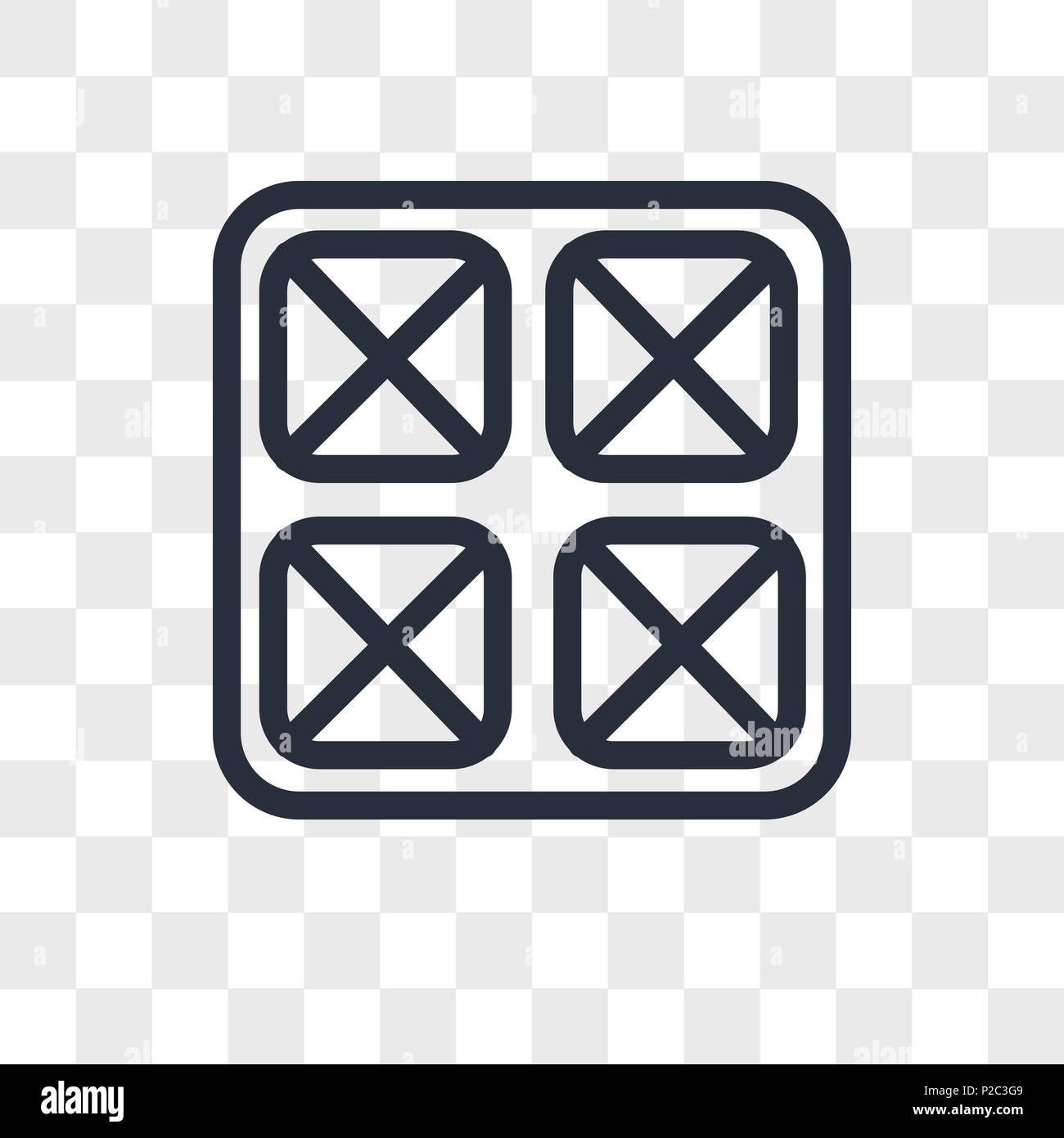 Year vector icon isolated on transparent background, Year logo concept ...