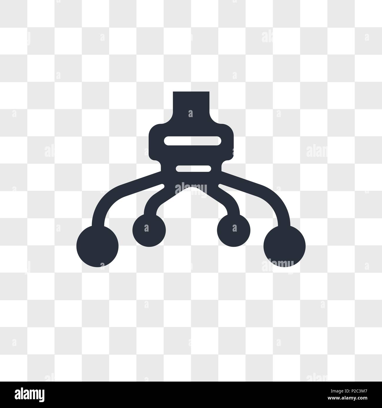 Light bulbs vector icon isolated on transparent background, Light bulbs ...