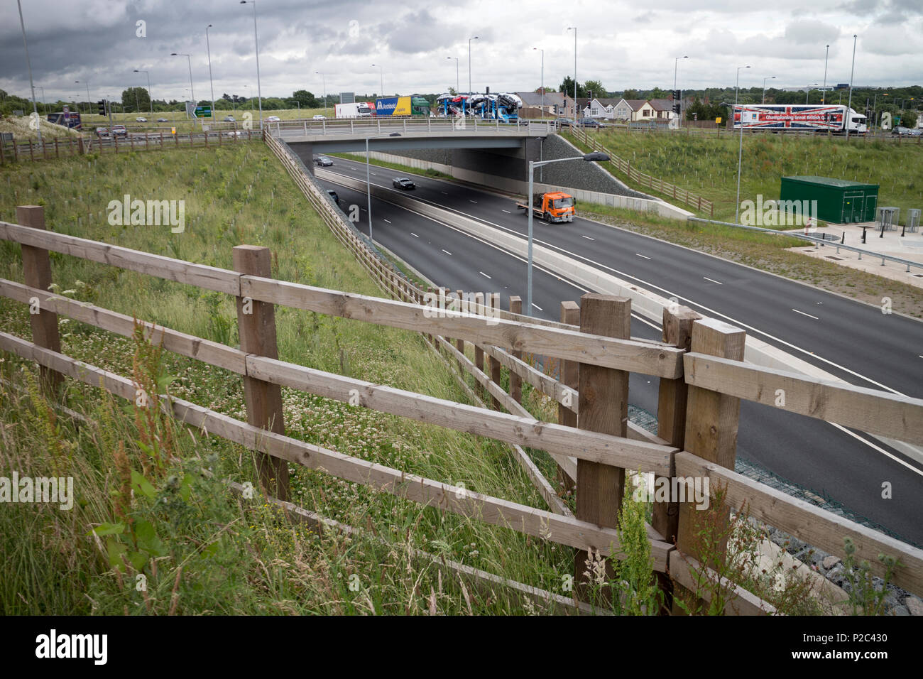 English toll roads hi-res stock photography and images - Alamy