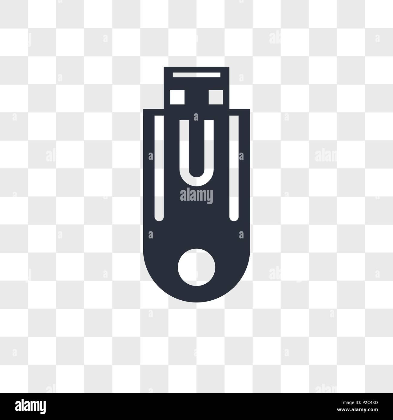 Data storage vector icon isolated on transparent background, Data ...