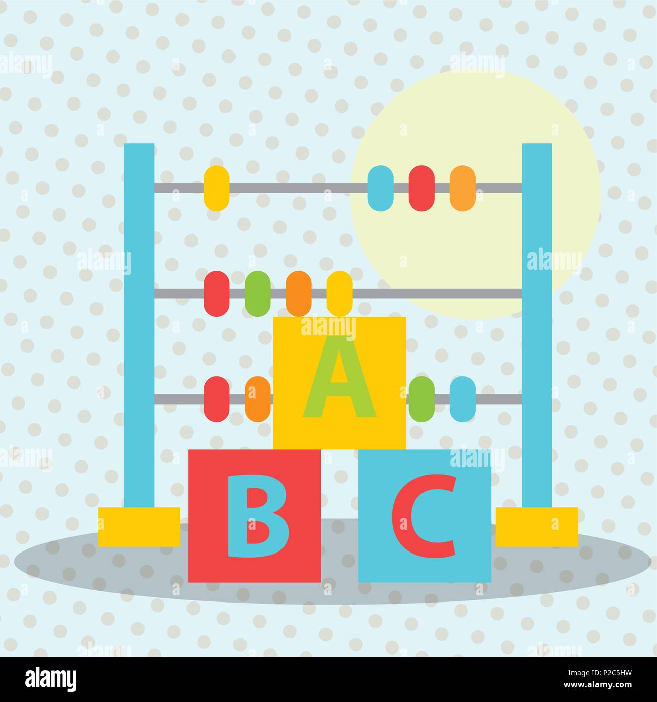 Boy abacus Stock Vector Images - Alamy