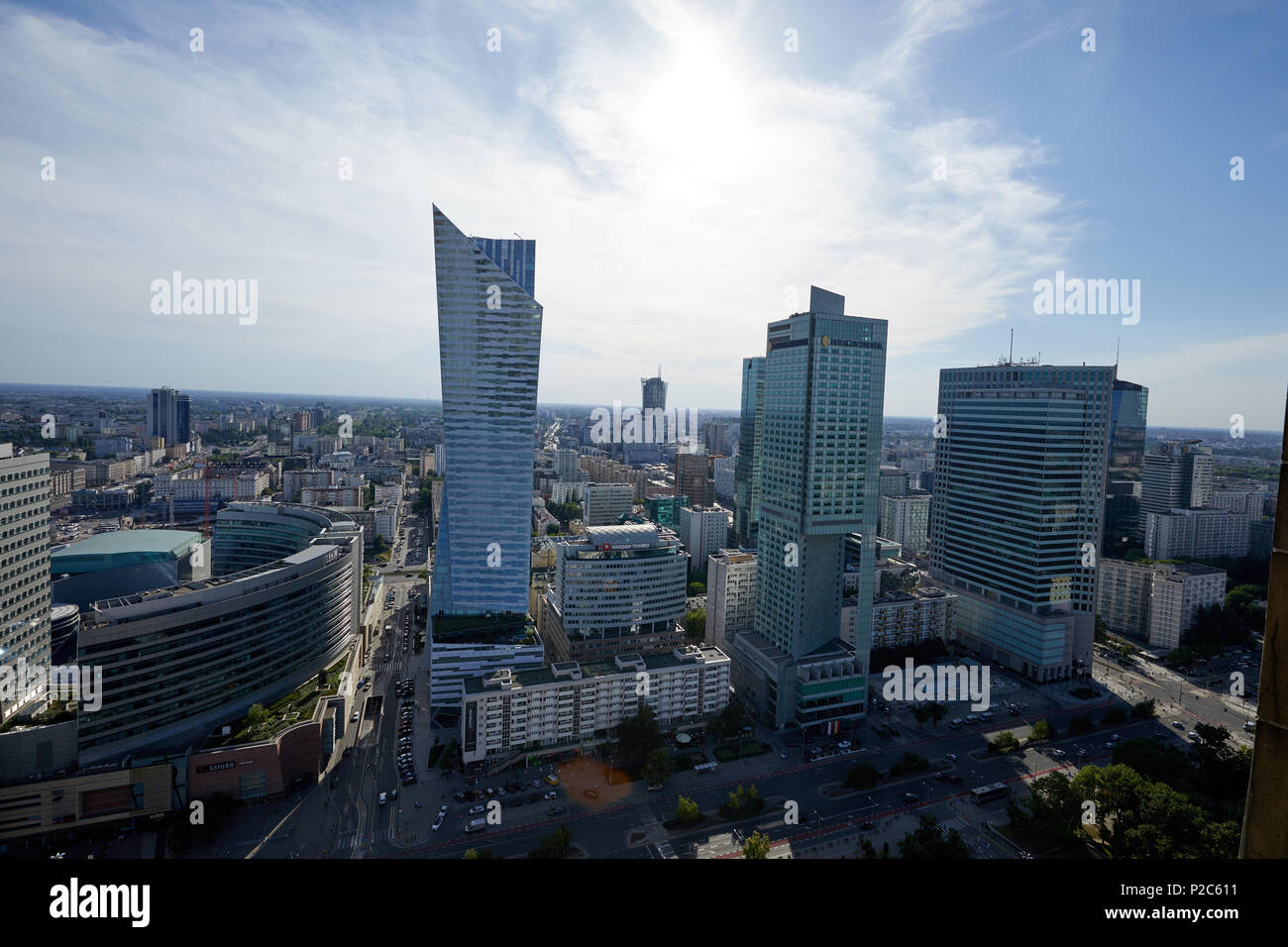 Warsaw city centre hi-res stock photography and images - Alamy