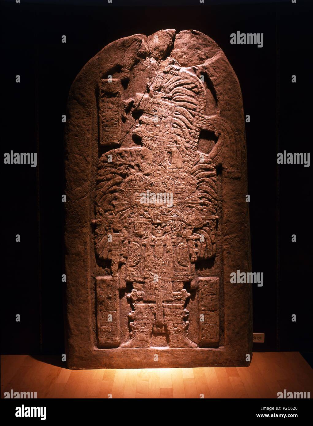 Mexico.Mexico D.F. .Museo Nacional de Antropologia.Estela.Cultura Maya ...