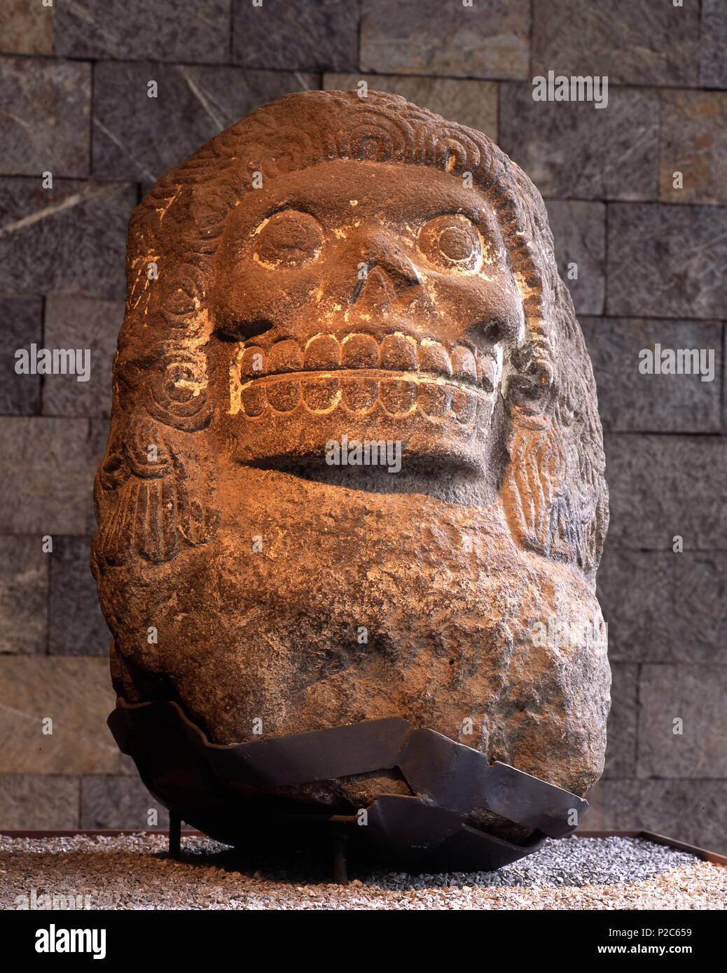 Mexico.Mexico D.F. .Museo Nacional de Antropologia.Imagen de la Muerte ...