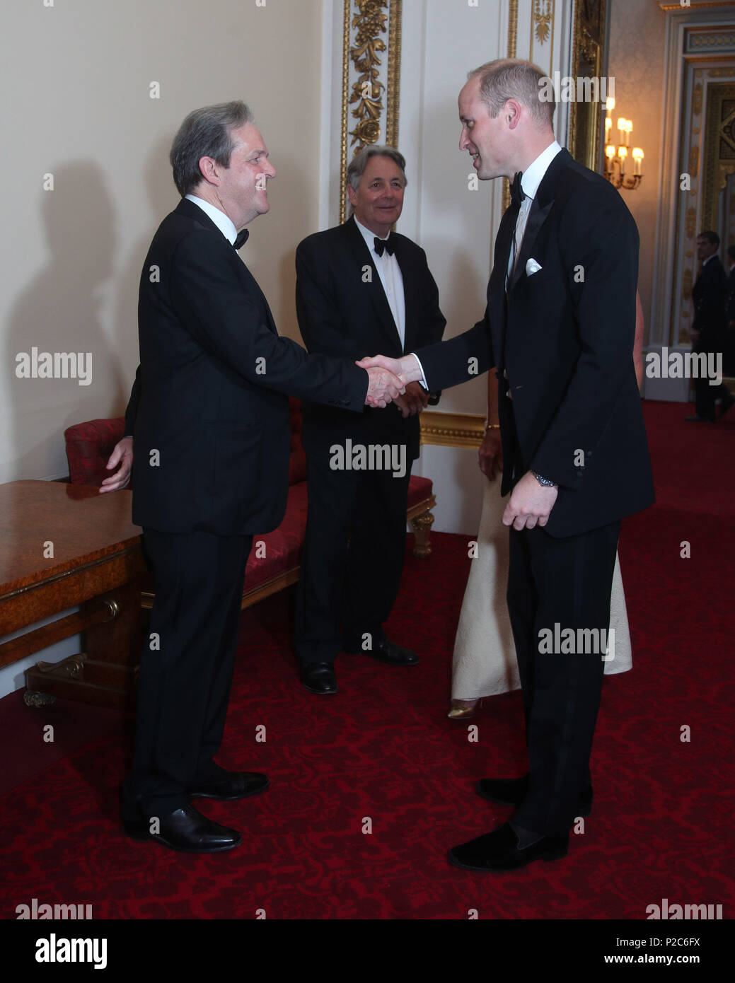 President meeting david cunningham hi-res stock photography and images ...