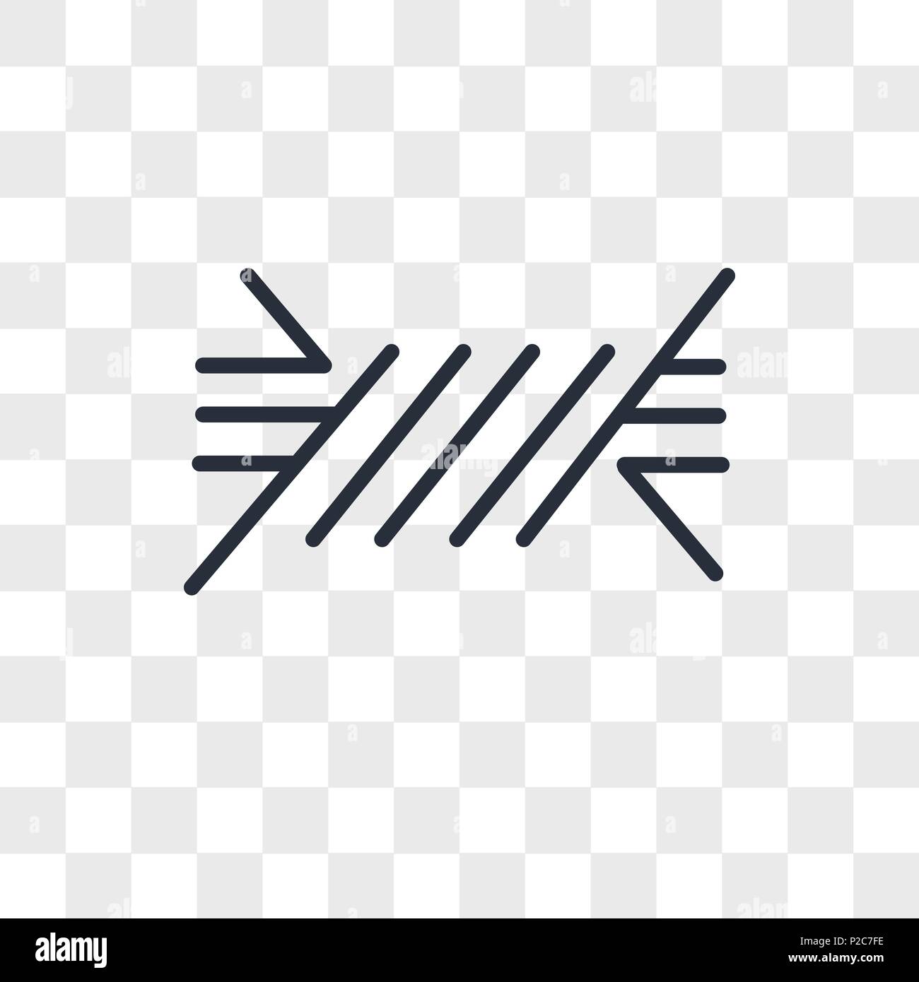 Wire vector icon isolated on transparent background, Wire logo concept ...