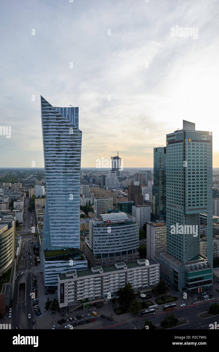 Warsaw city centre hi-res stock photography and images - Alamy