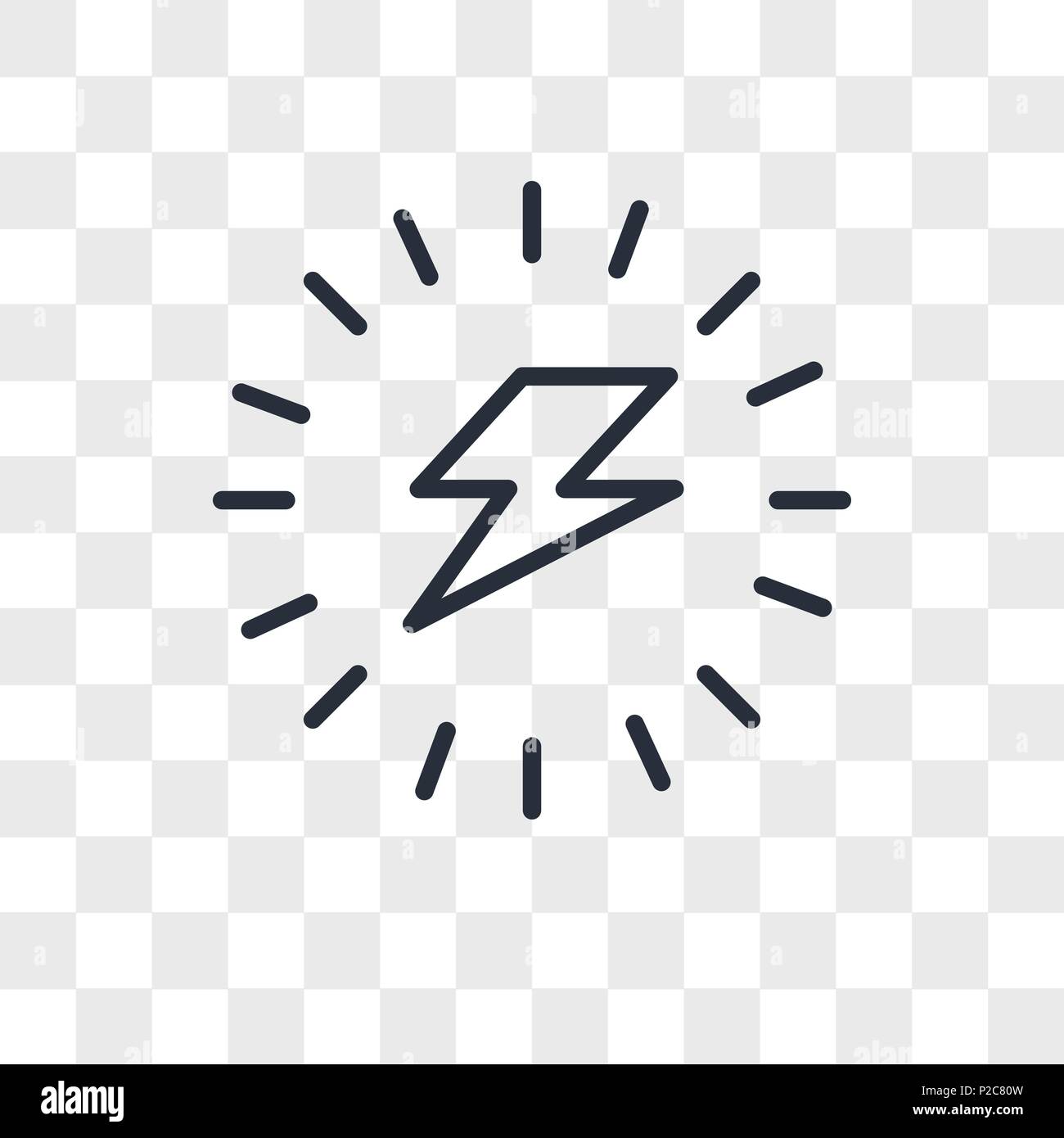 energizing vector icon isolated on transparent background, energizing ...
