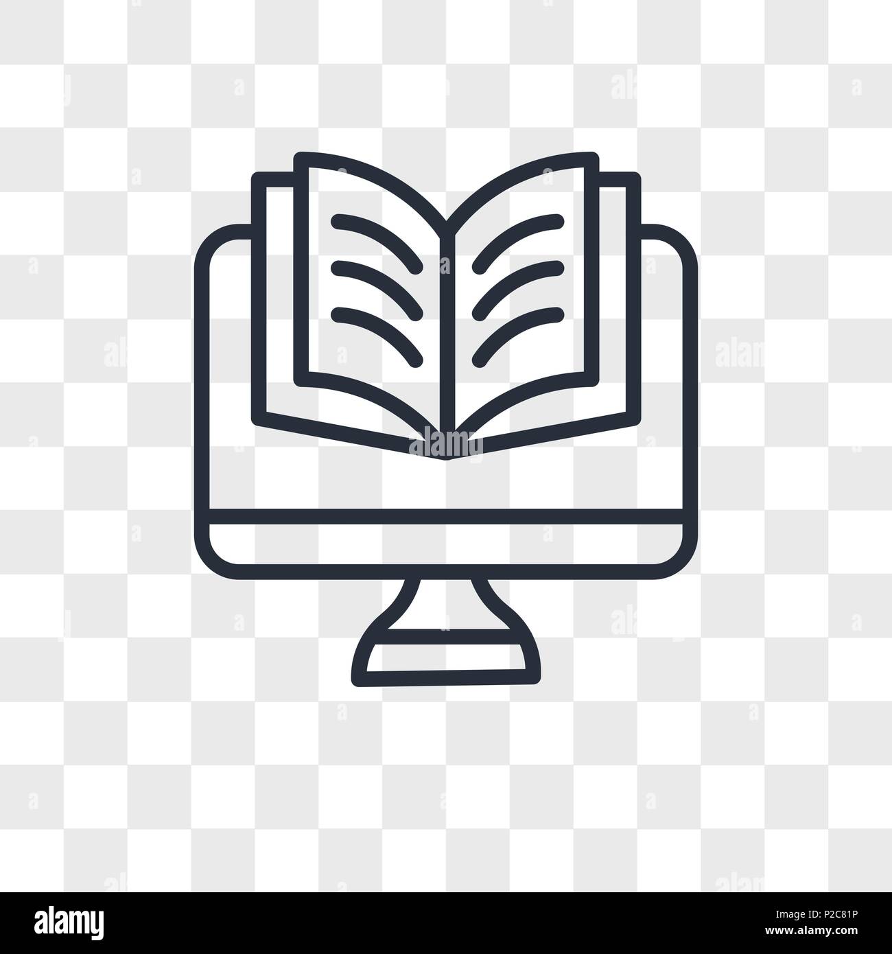Studies vector icon isolated on transparent background, Studies logo ...