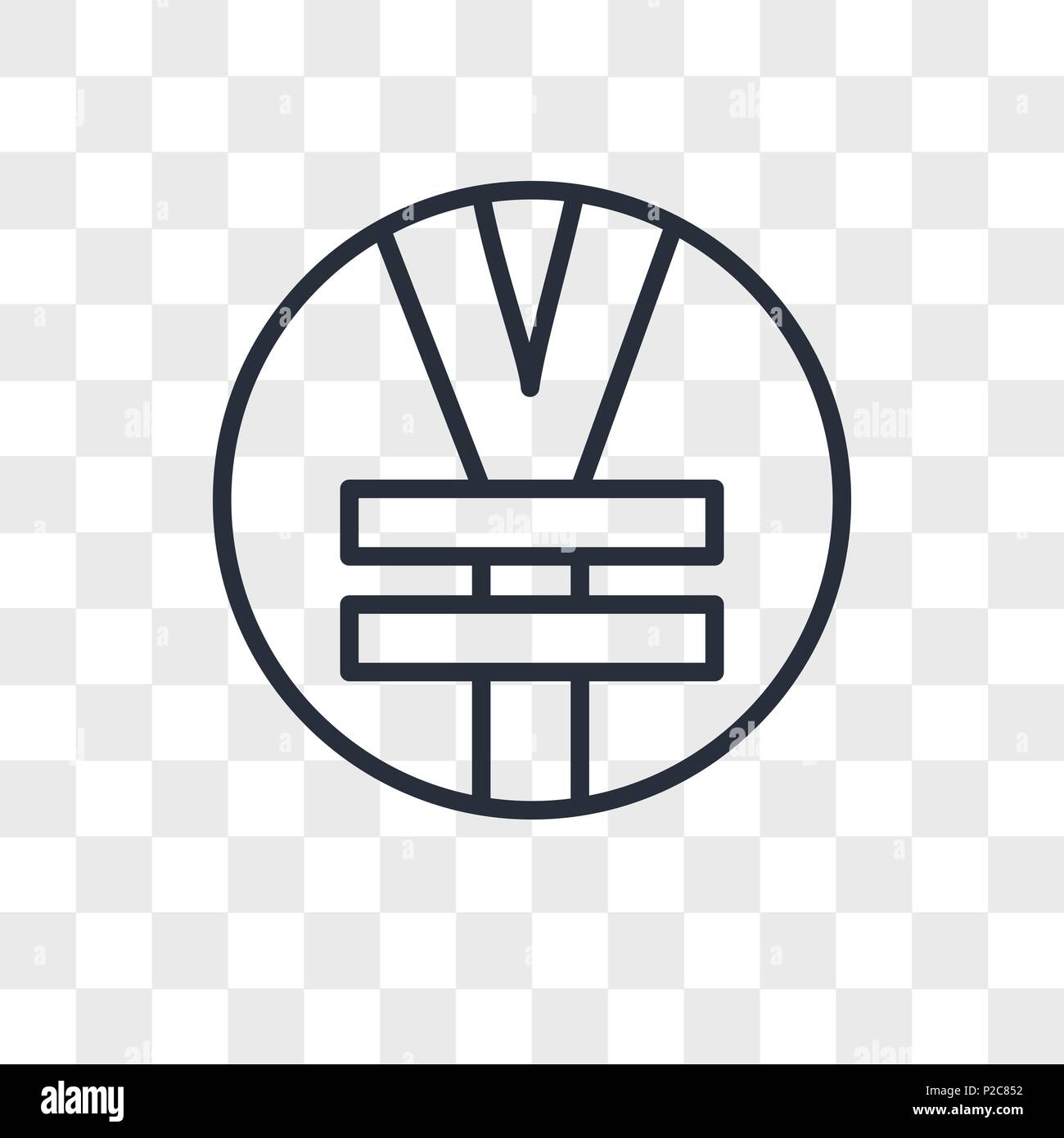 rmb vector icon isolated on transparent background, rmb logo concept ...