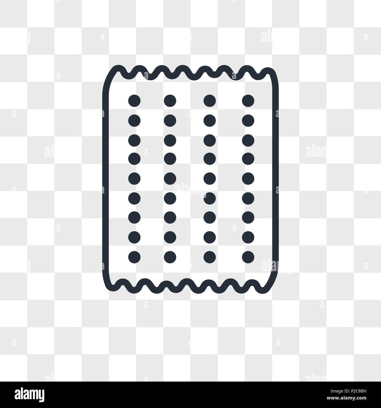 Matzo vector icon isolated on transparent background, Matzo logo ...