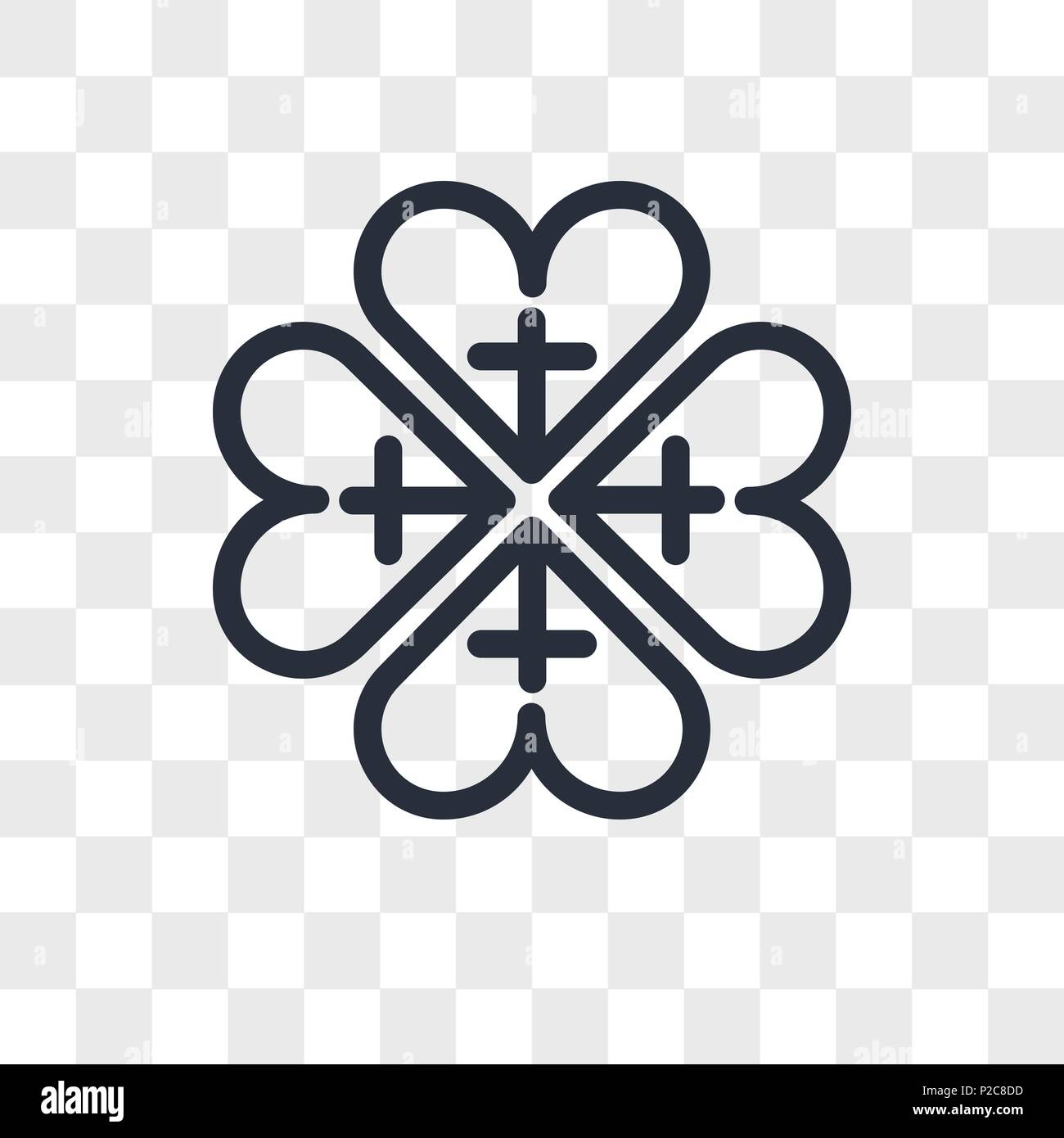 Gods protection vector icon isolated on transparent background, Gods ...