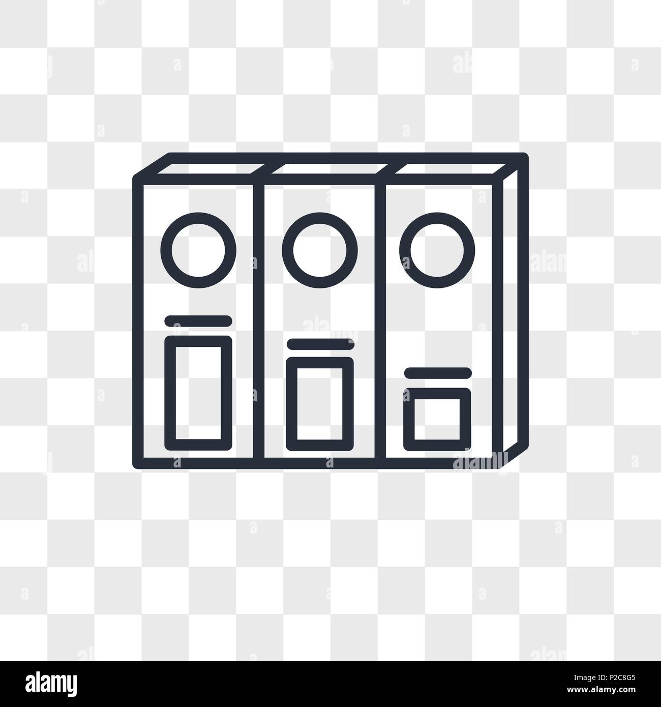 Cart vector icon isolated on transparent background, Cart logo concept ...