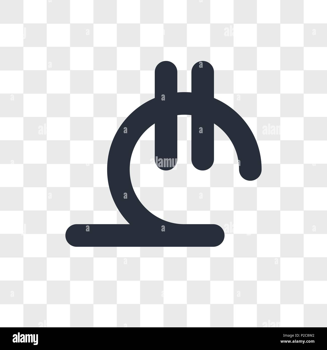 Georgia currency vector icon isolated on transparent background ...