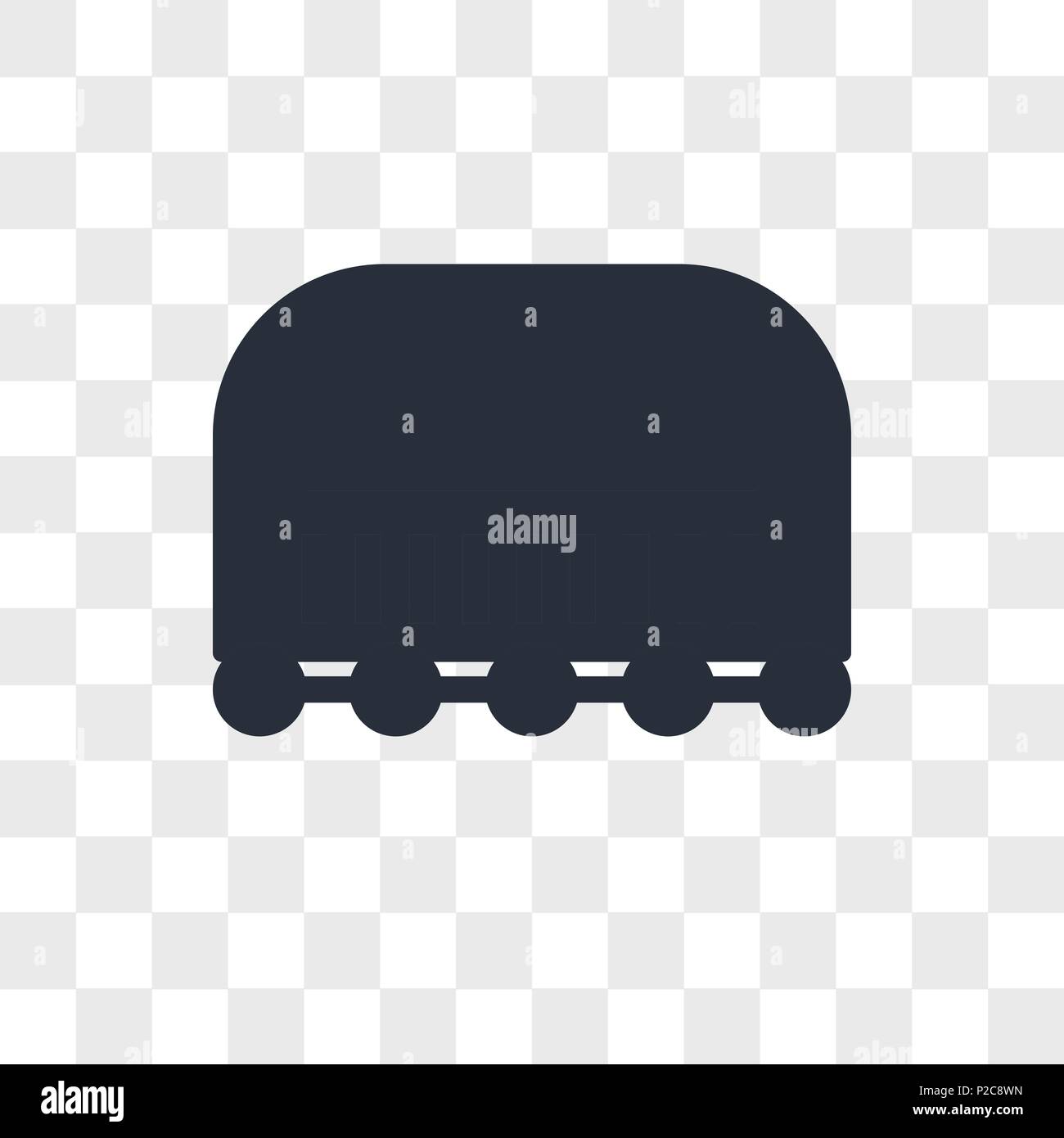 Cage vector icon isolated on transparent background, Cage logo concept ...