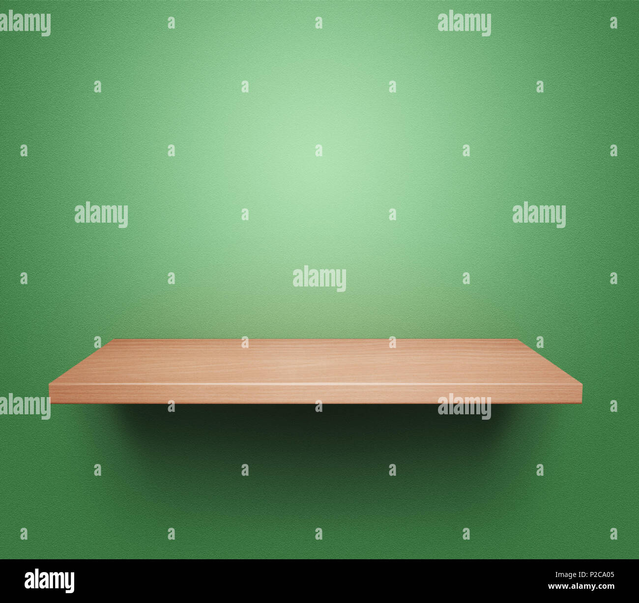 Empty bookshelf with copy space Stock Photo - Alamy