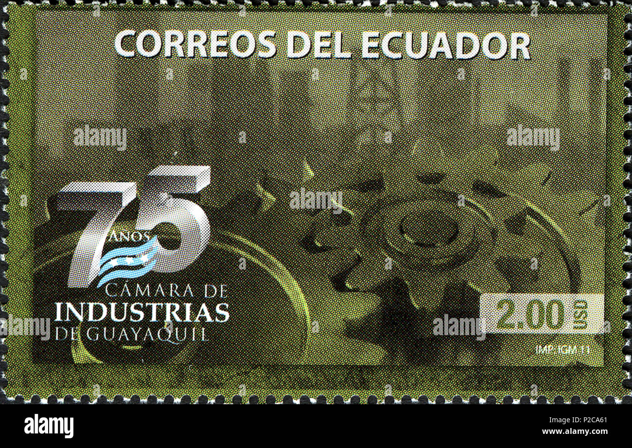 . English: Stamps of Ecuador . 2011. Post of Ecuador 56 Stamps of ...