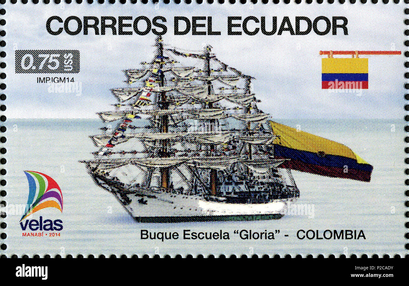 . English: Stamps of Ecuador, 2014 . 2014. Post of Ecuador 57 Stamps of ...