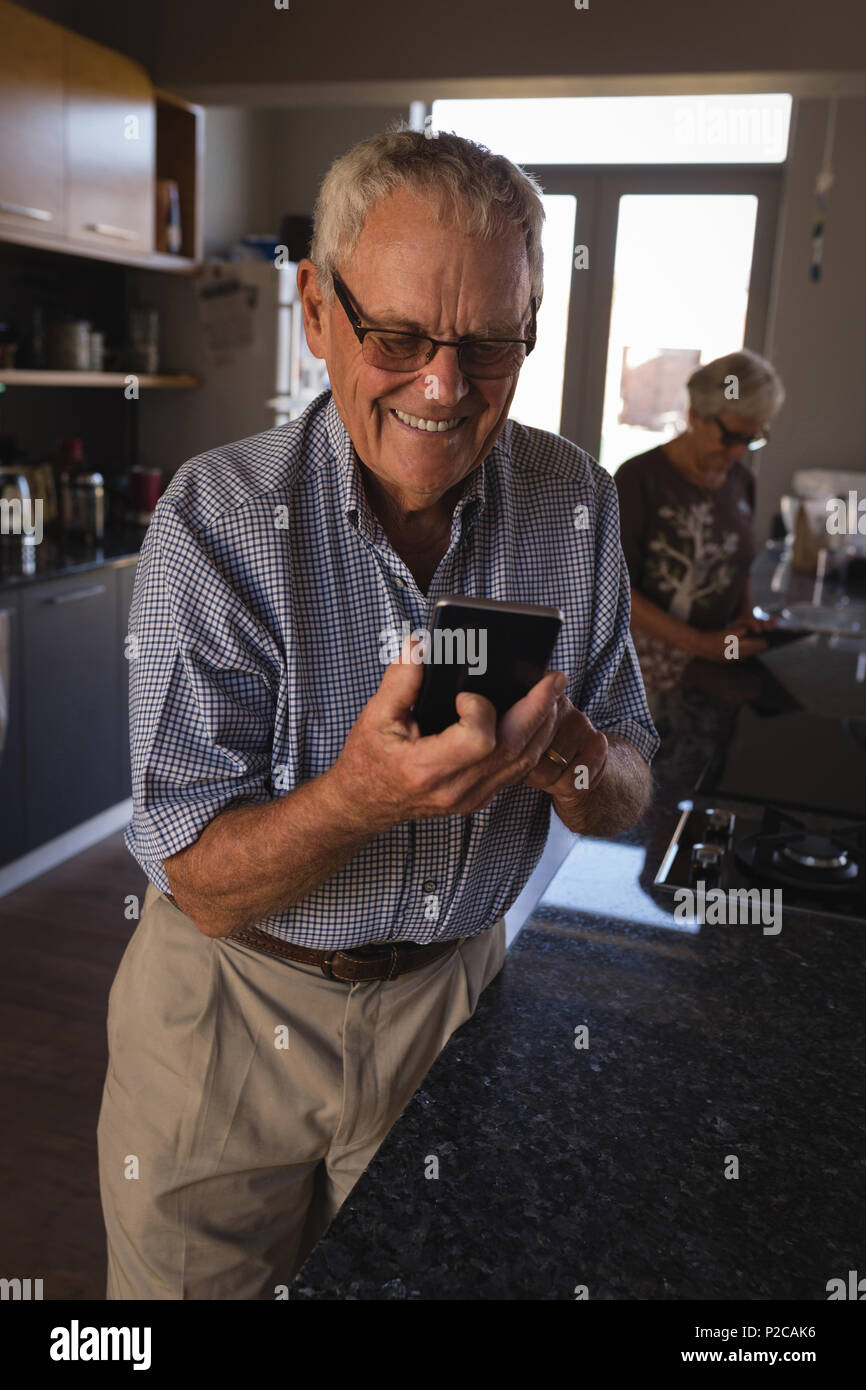 Elderly kitchen counter top hi-res stock photography and images - Alamy