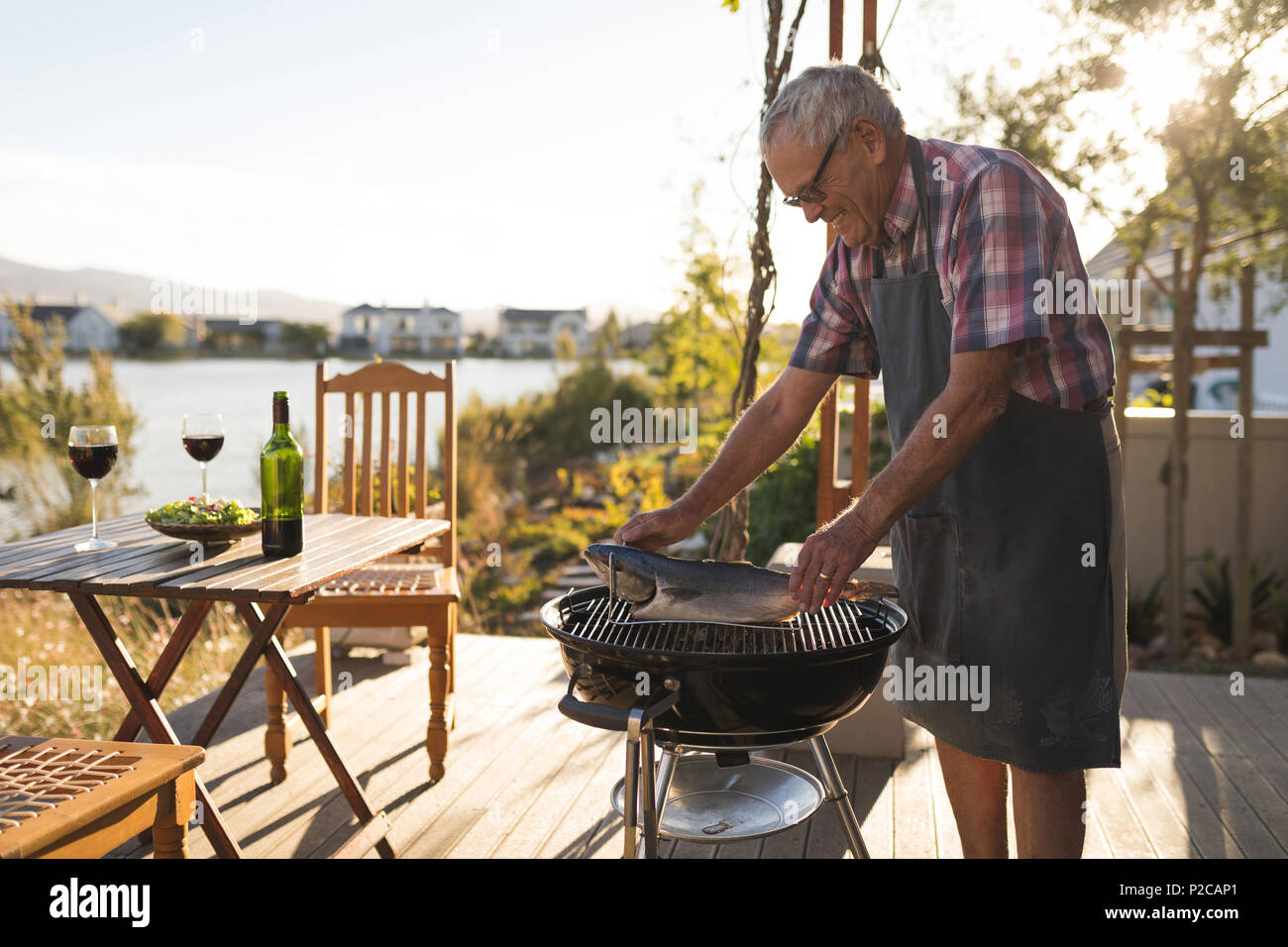 Man eating fish hi-res stock photography and images - Alamy