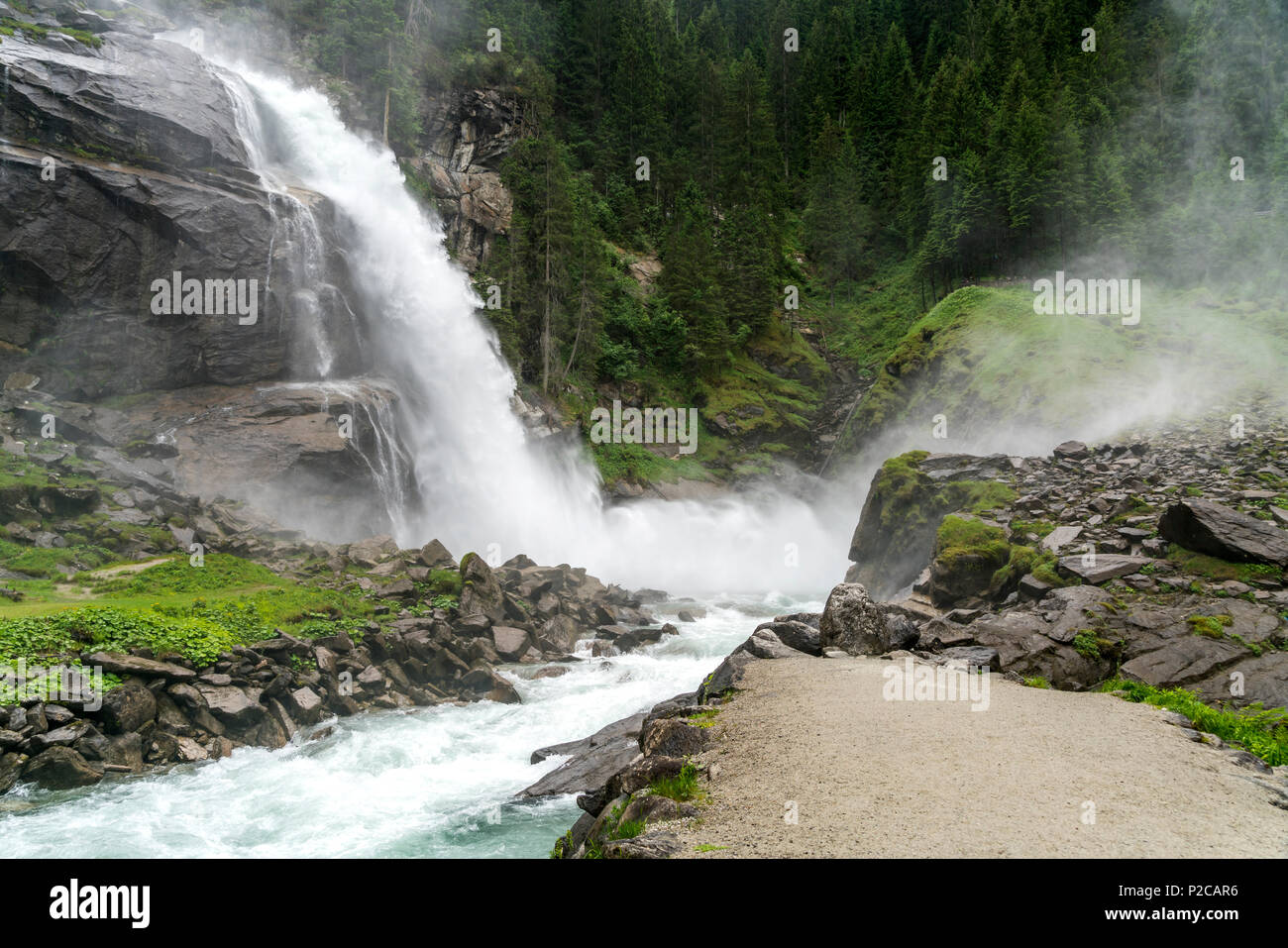 Krimml wasserfalle hi-res stock photography and images - Alamy