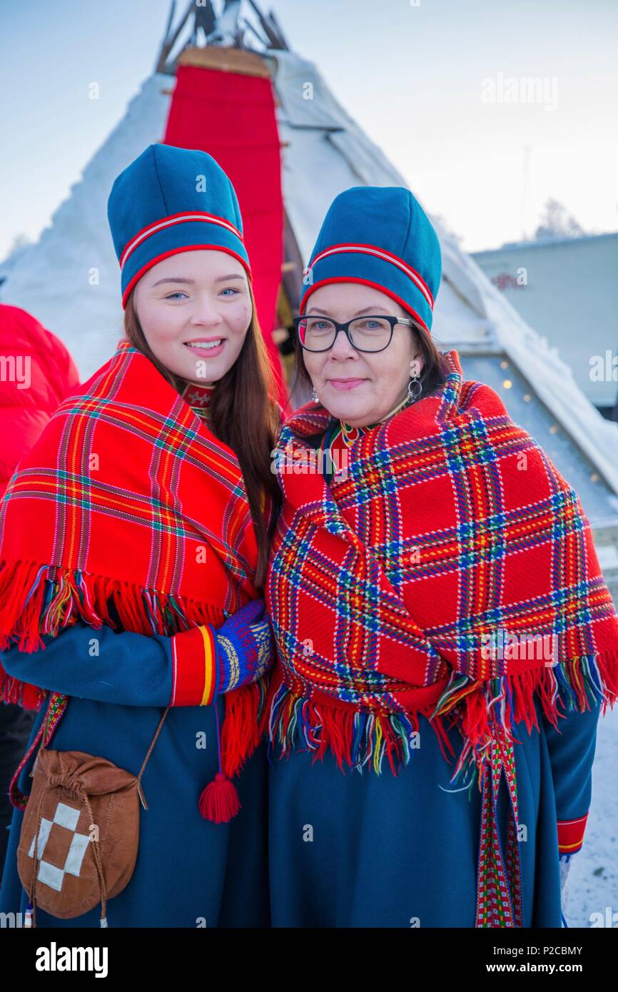 Sweden, Lapland, region listed as World Heritage by UNESCO, Norrbotten ...