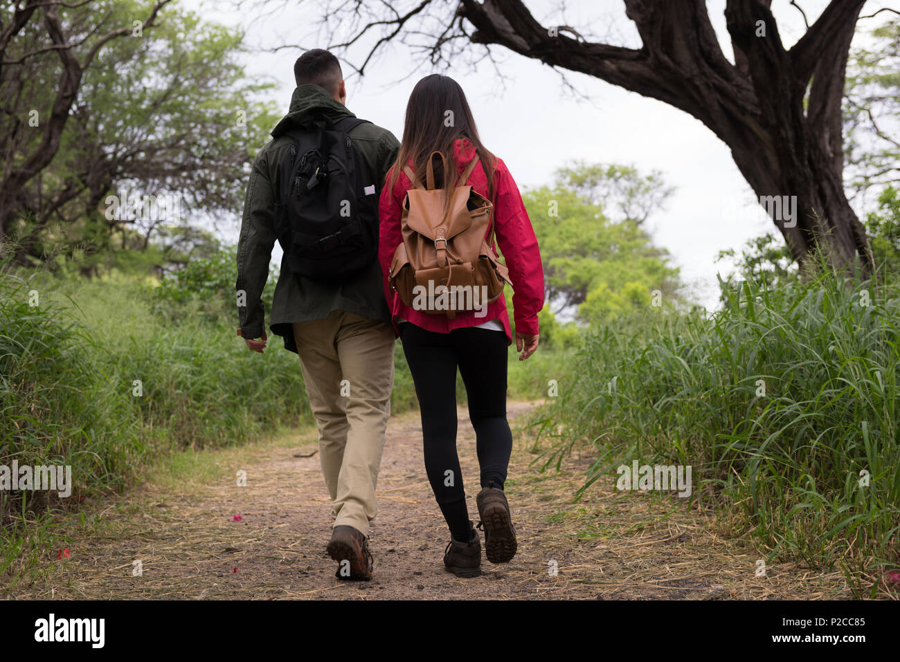 Couple on pathway hi-res stock photography and images - Alamy