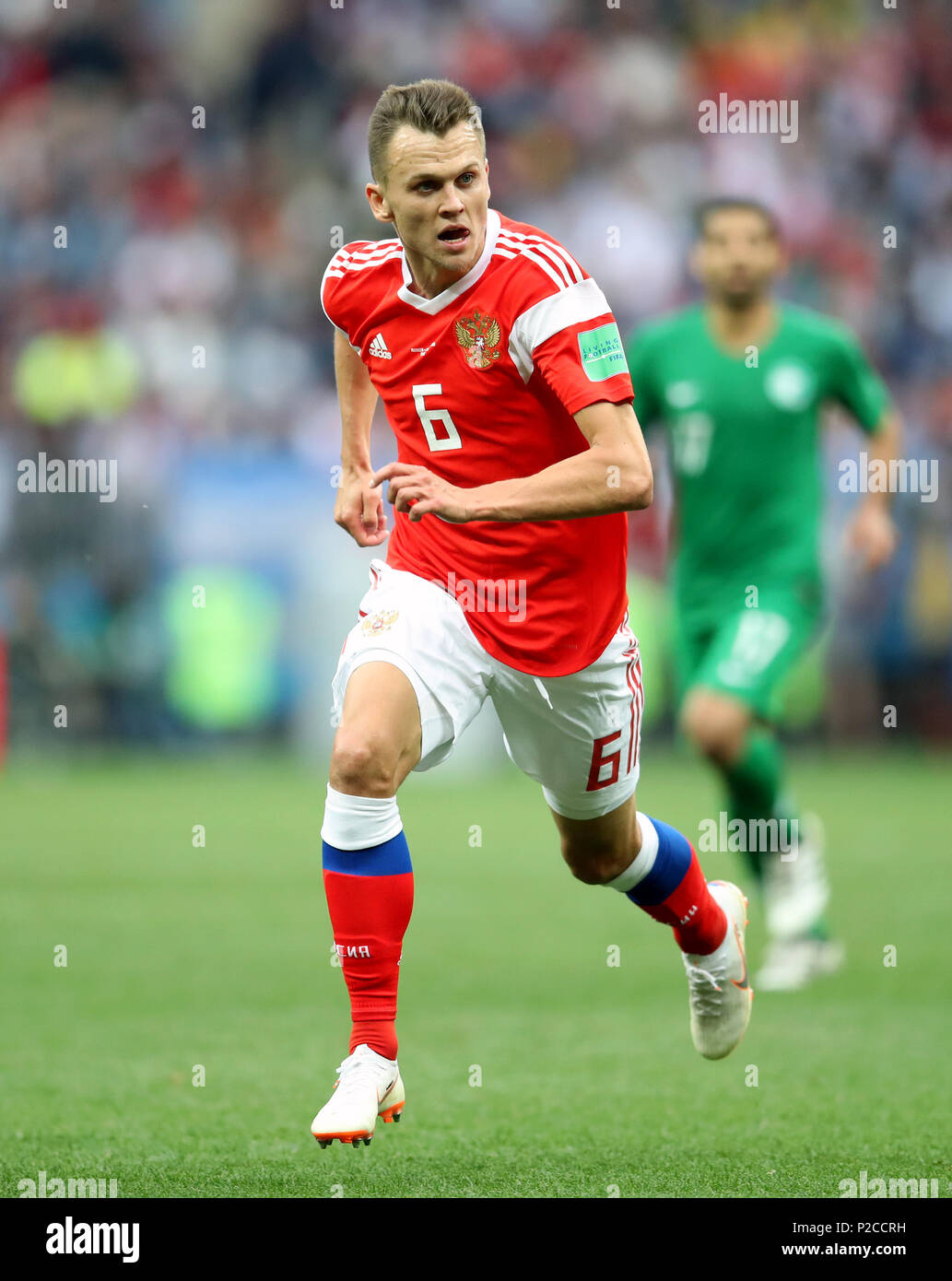 Russia's Denis Cheryshev Stock Photo - Alamy